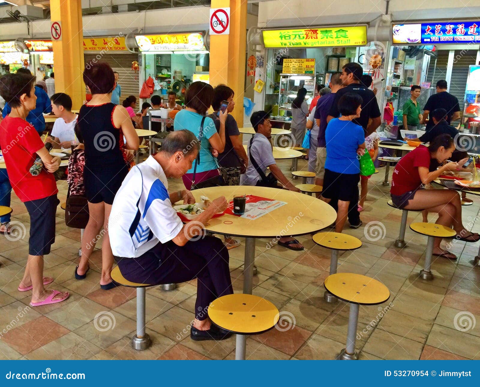 People Queuing In Hawker Centre Editorial Stock Image - Image: 53270954 People Queuing In Hawker Centre Editorial Stock Image - Image: 53270954