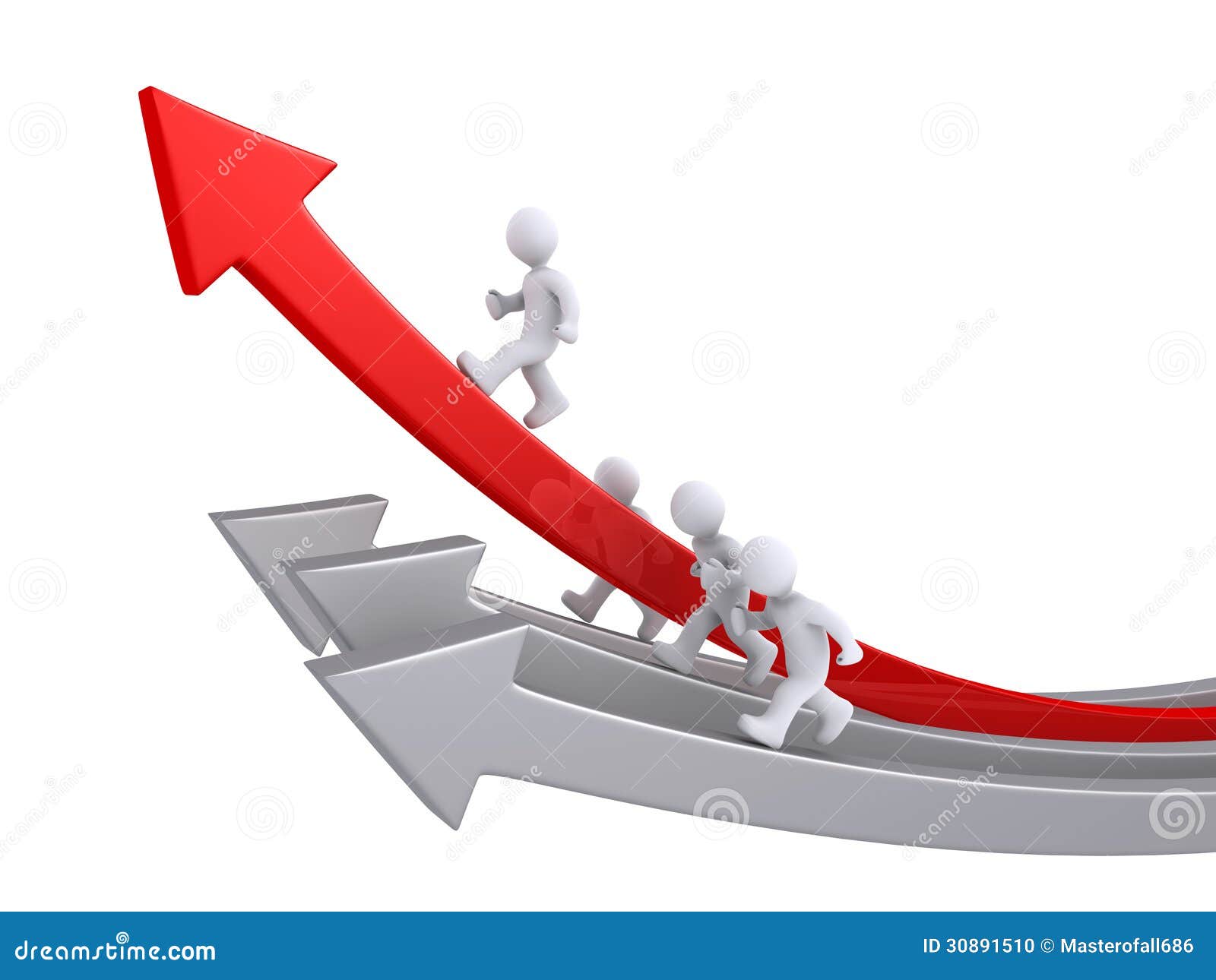 People Race Arrows Stock Illustrations – 134 People Race Arrows Stock ...