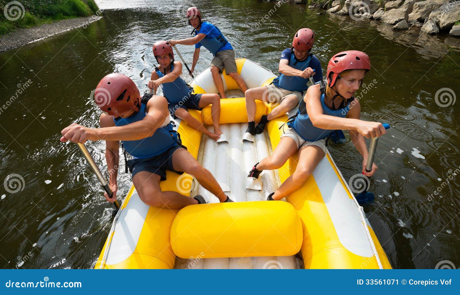 People rafting stock image. Image of outdoors, paddling - 33561071