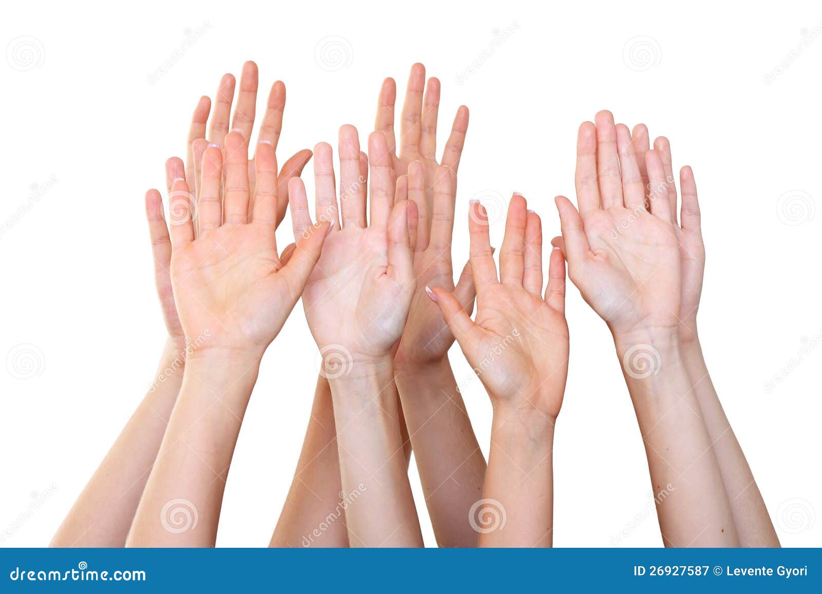 People raise hands stock image. Image of assistance, participate - 26927587
