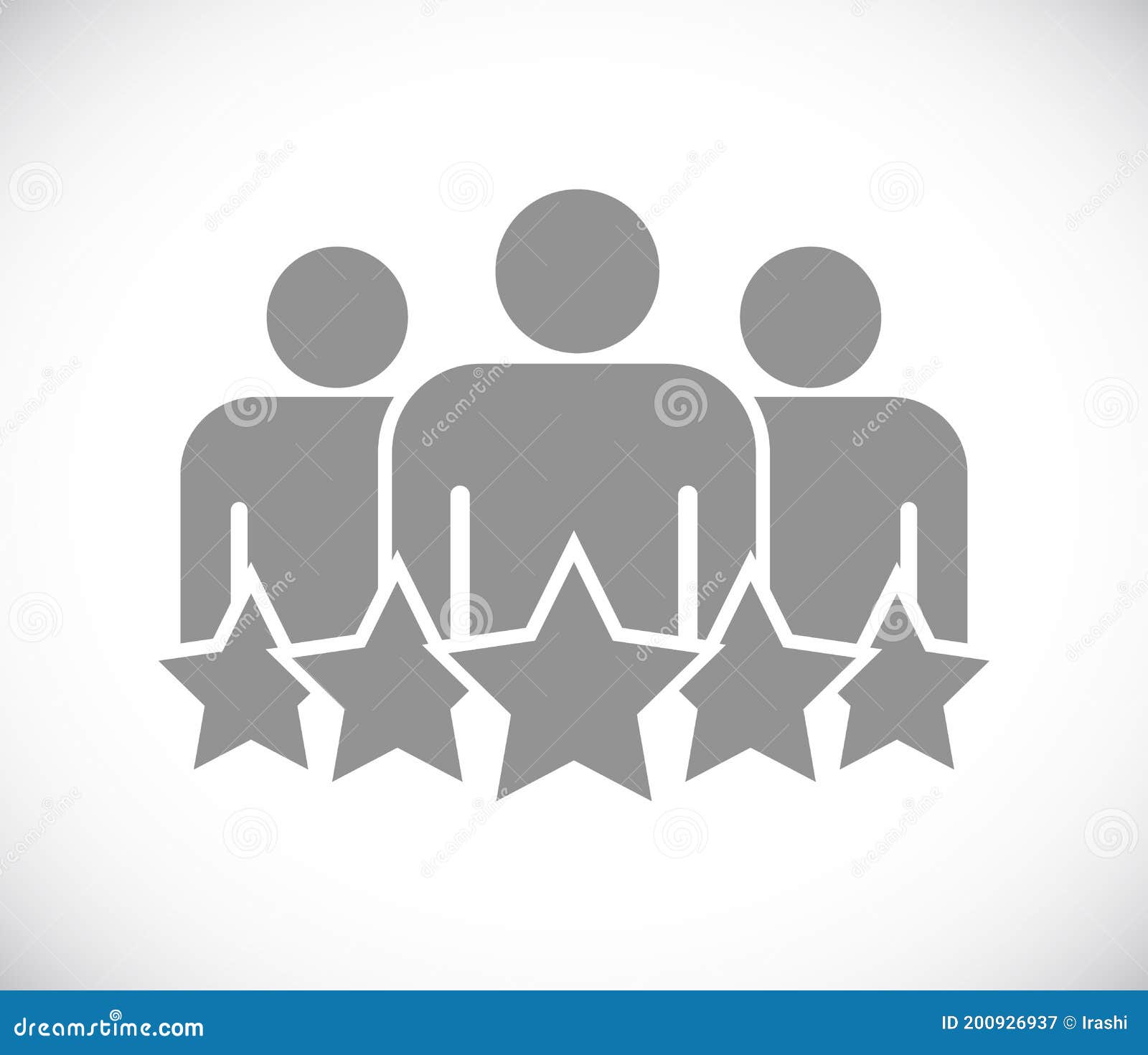 People rating icon stock vector. Illustration of rating - 200926937