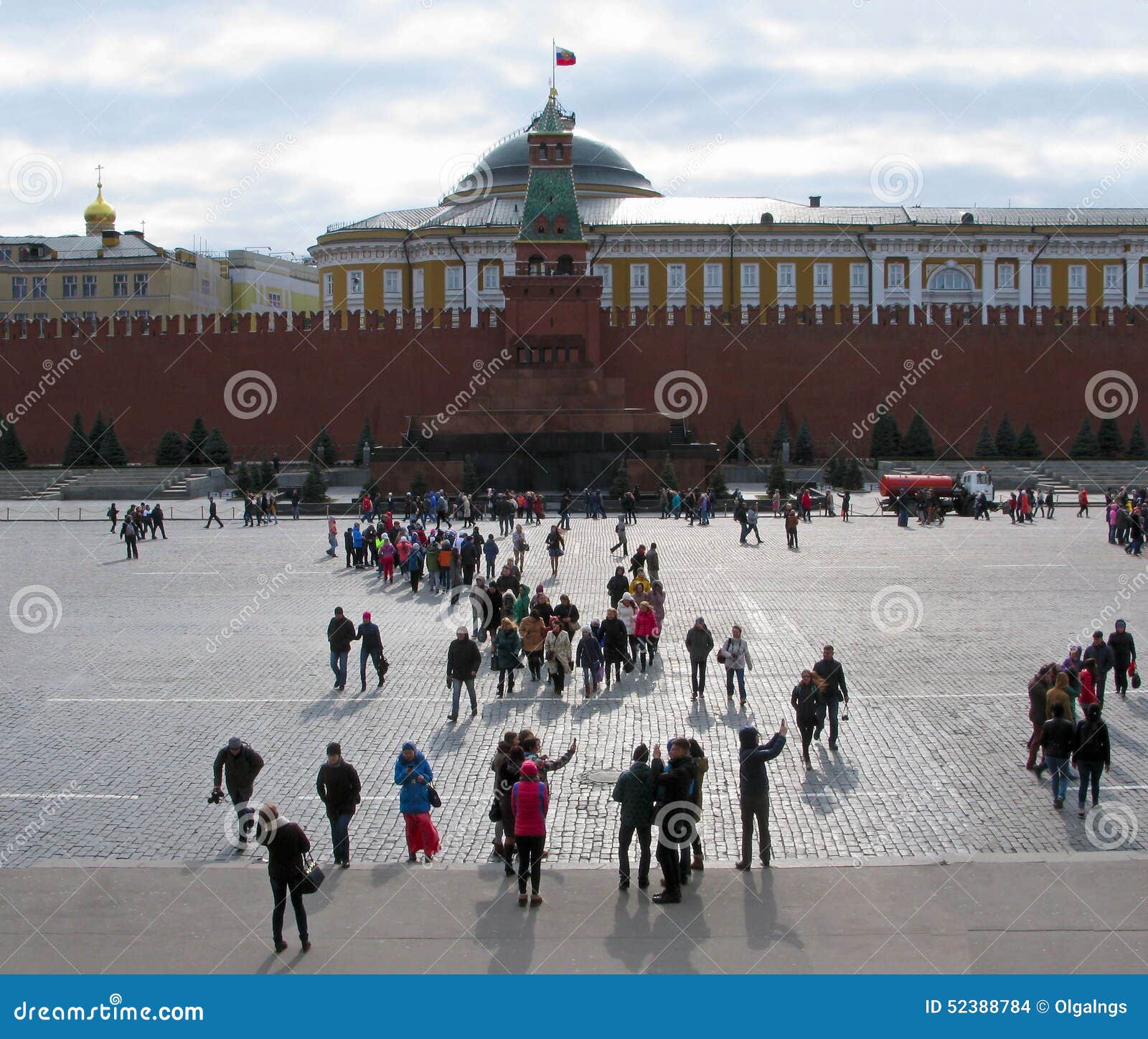 Moscow. Kremlin. People on Red Square. Editorial Stock Image - Image of ...