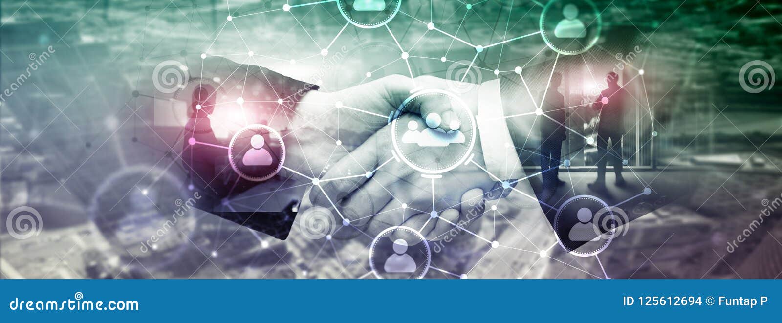 People Relation and Organization Structure. Social Media Stock Photo ...