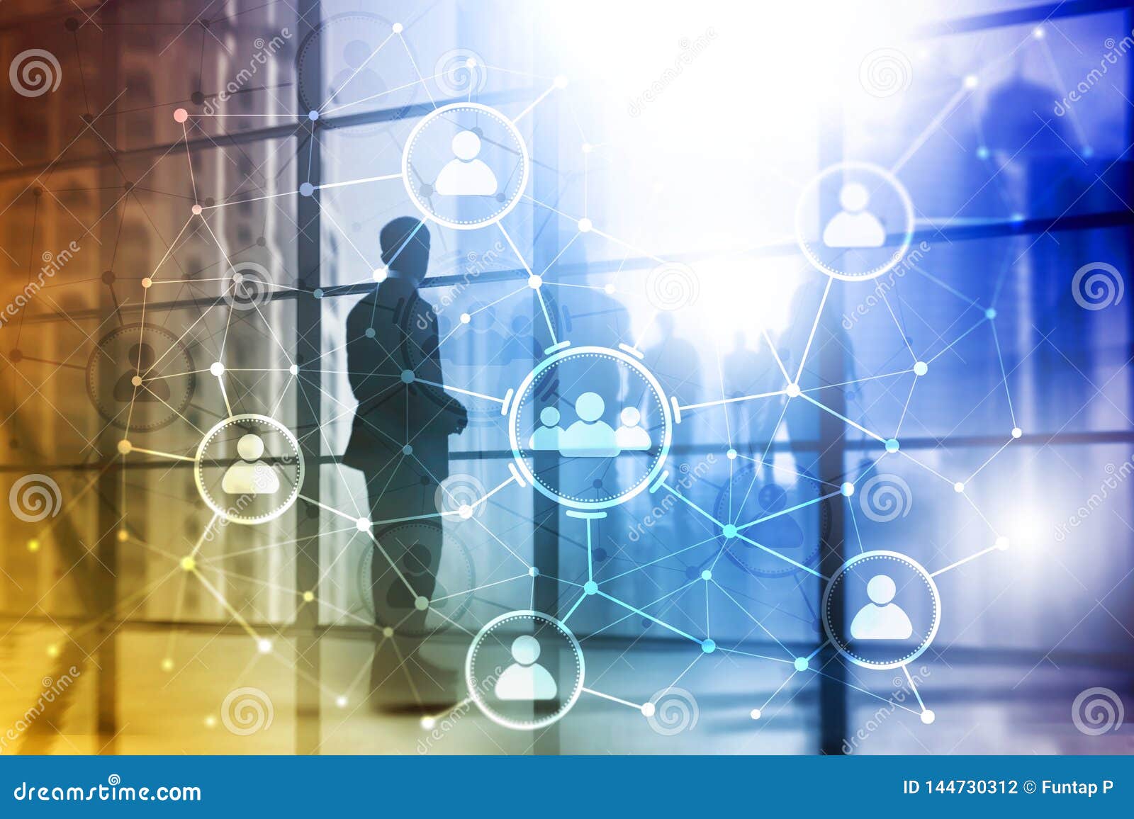 People Relation and Organization Structure. Social Media. Business and ...