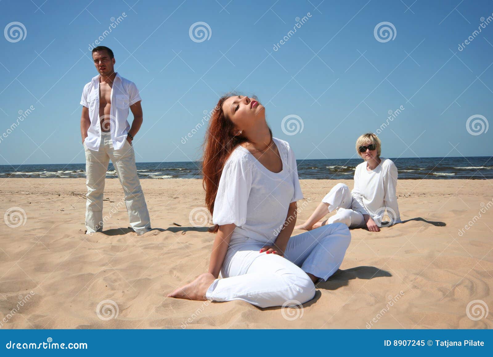 People relaxing stock image. Image of cheerful, heat, laughing - 8907245