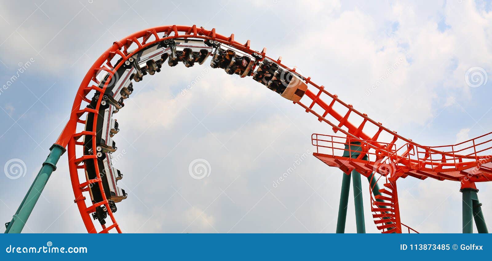 People Ride on Roller Coaster. Editorial Image - Image of coaster ...