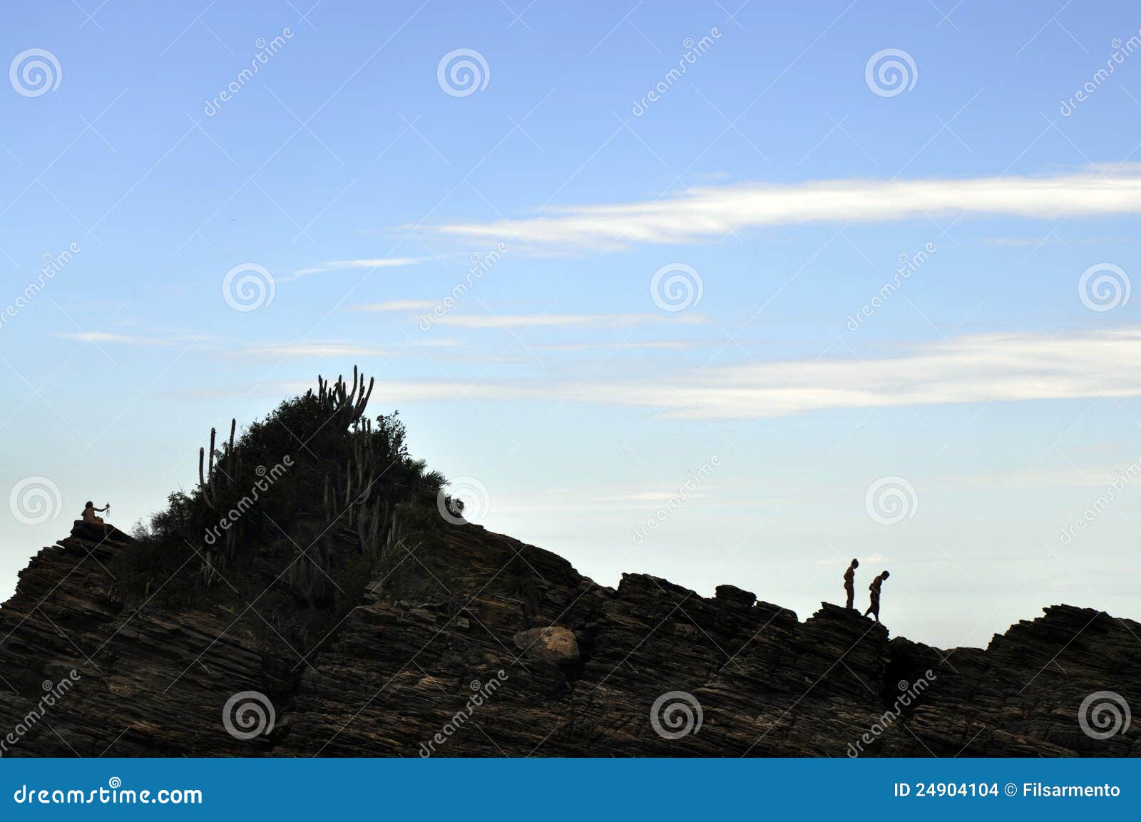 People in the rock stock photo. Image of light, nature - 24904104