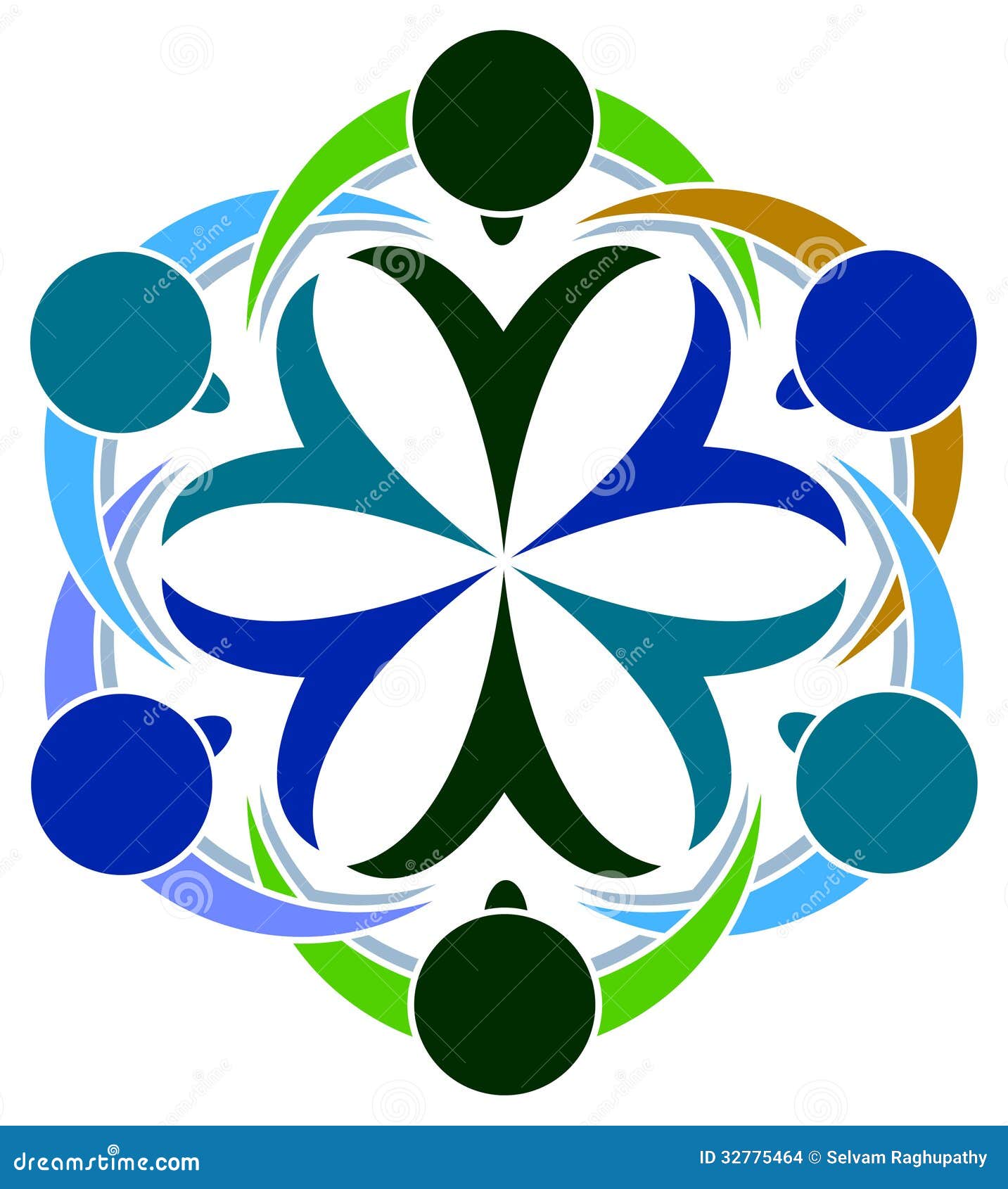 People In Round Avatars. Friend Portraits, Avatar Business Employees ...