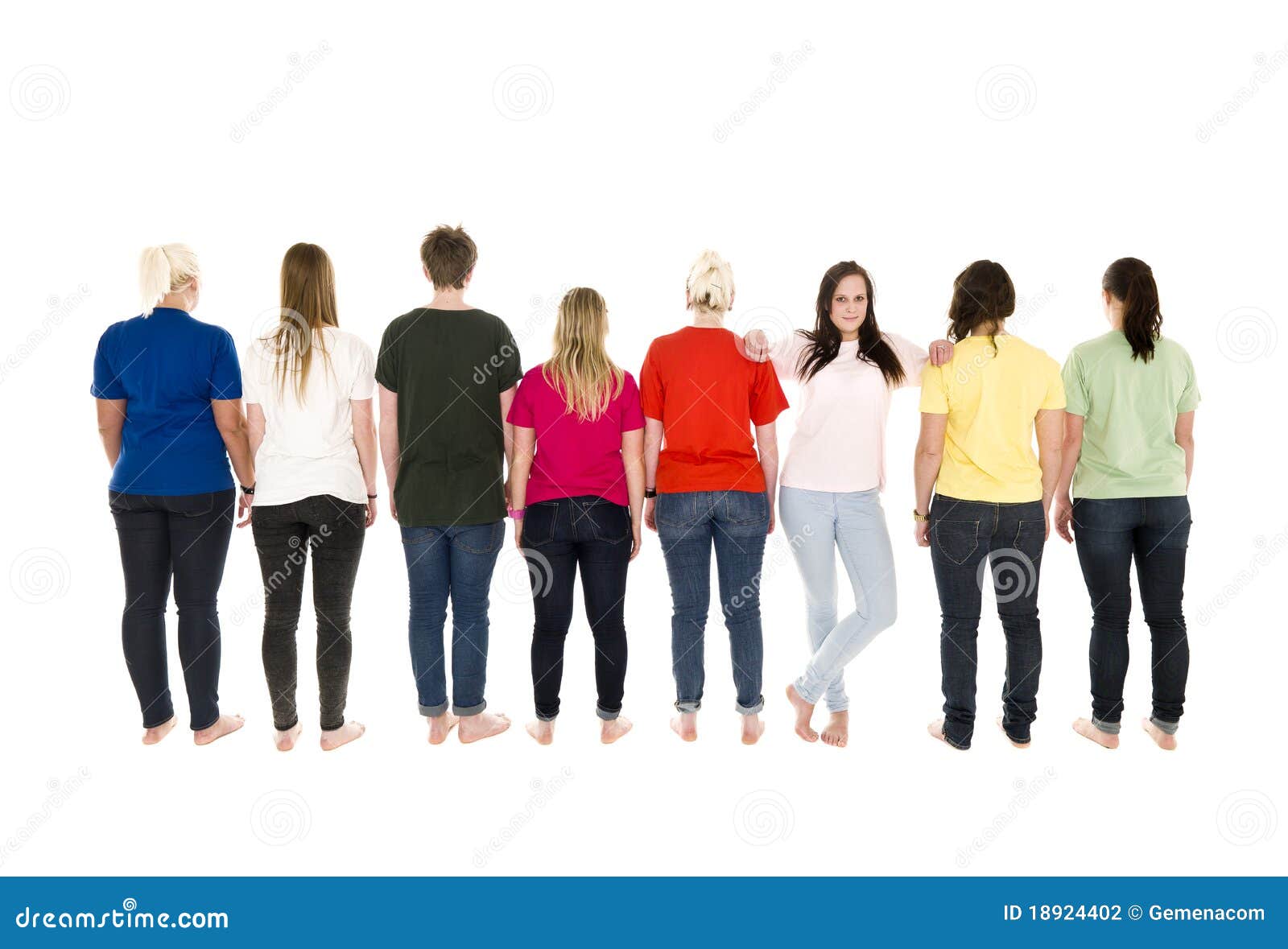 People in a row stock photo. Image of crowd, cooperation - 18924402