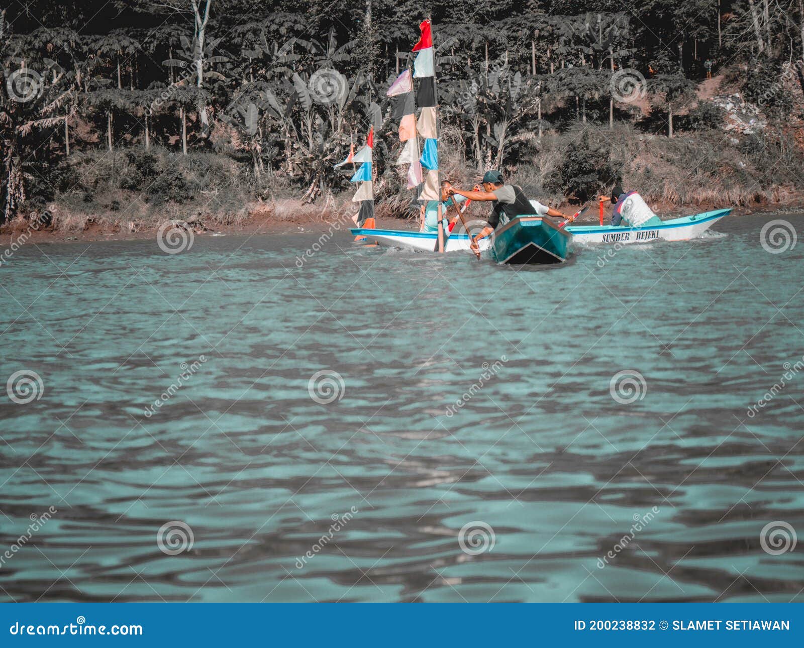 People Rowing Boats on Rivers Editorial Photography - Image of human ...