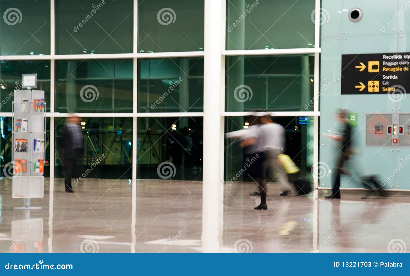 People running at airport stock image. Image of luggage - 13221703