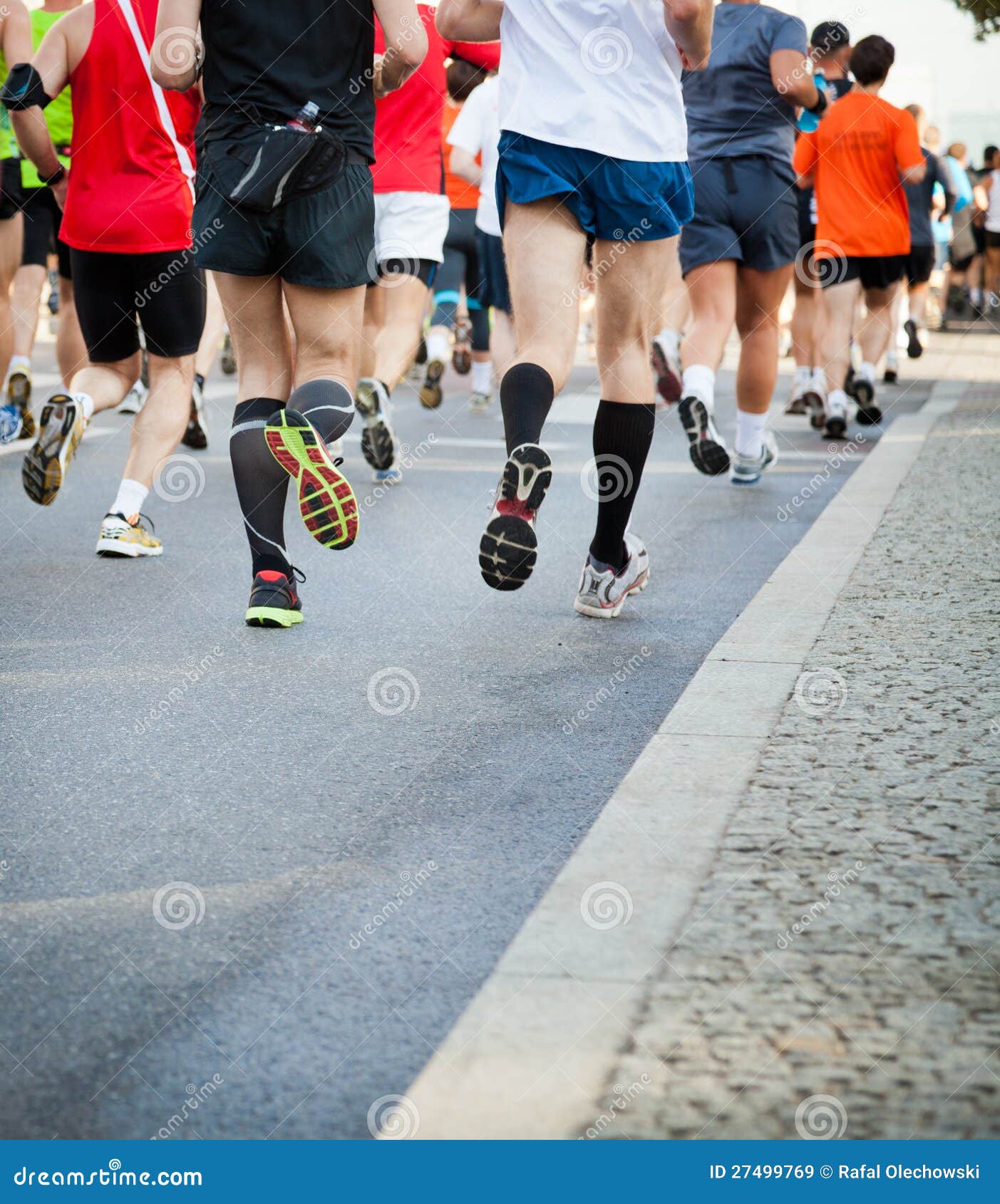 People Running in City Marathon Stock Image - Image of competition ...