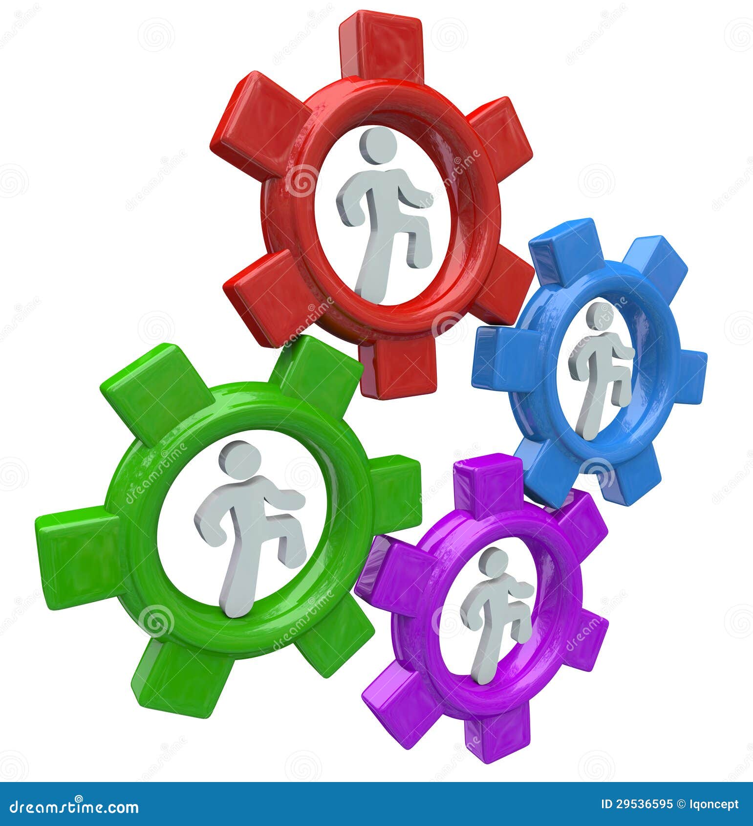 The Power Of Teamwork. A Group Of People Forming The Word "DEI" With ...