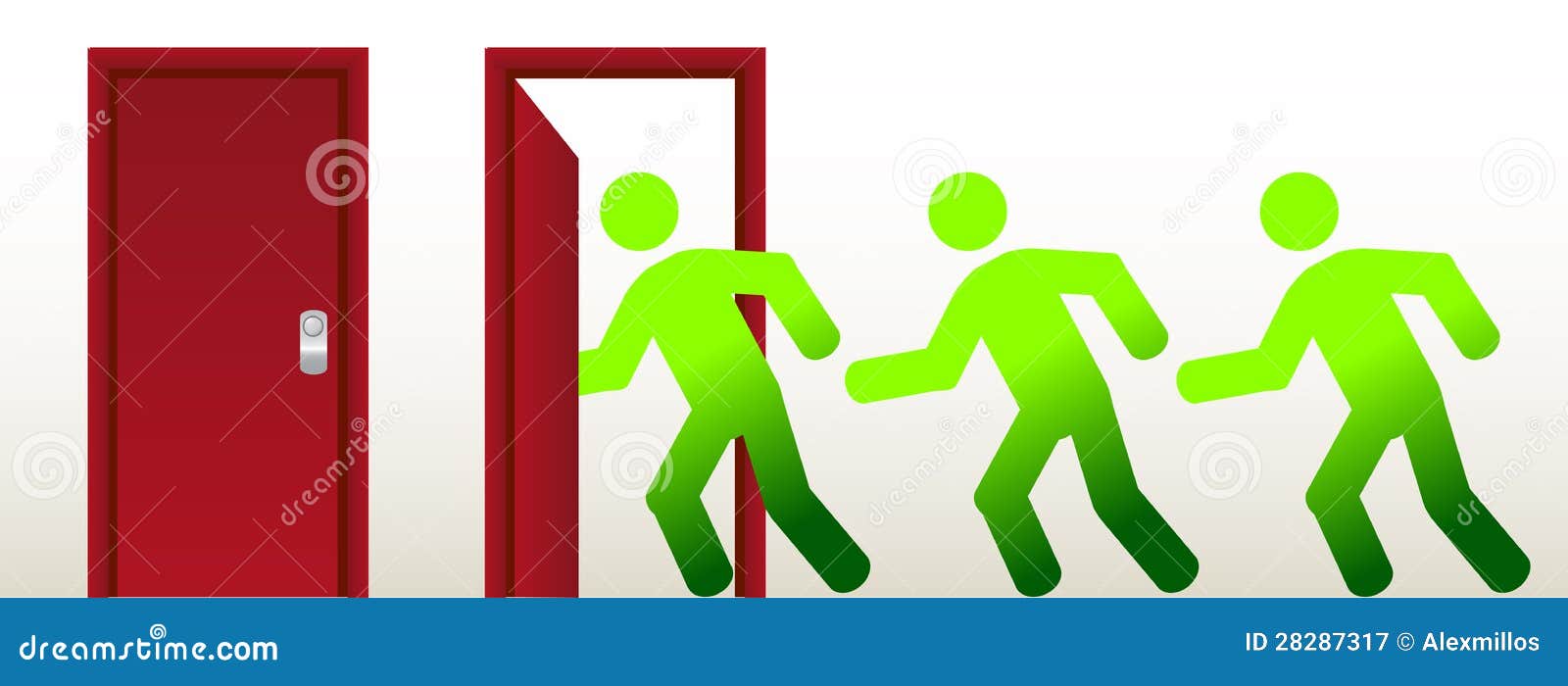 People Running Door Stock Illustrations – 576 People Running Door Stock ...