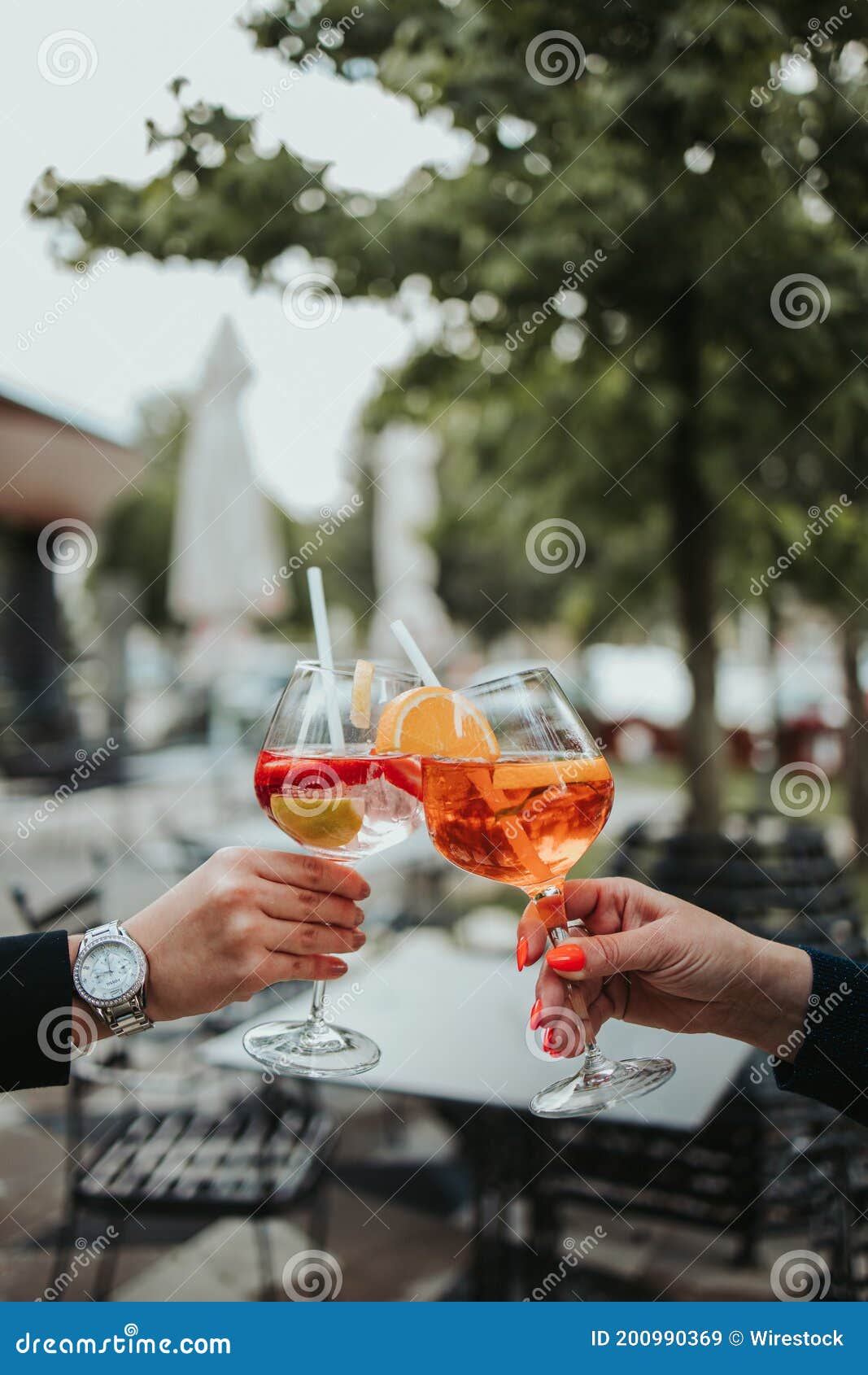 People S Hands Cheering with Cocktails Stock Image - Image of party ...