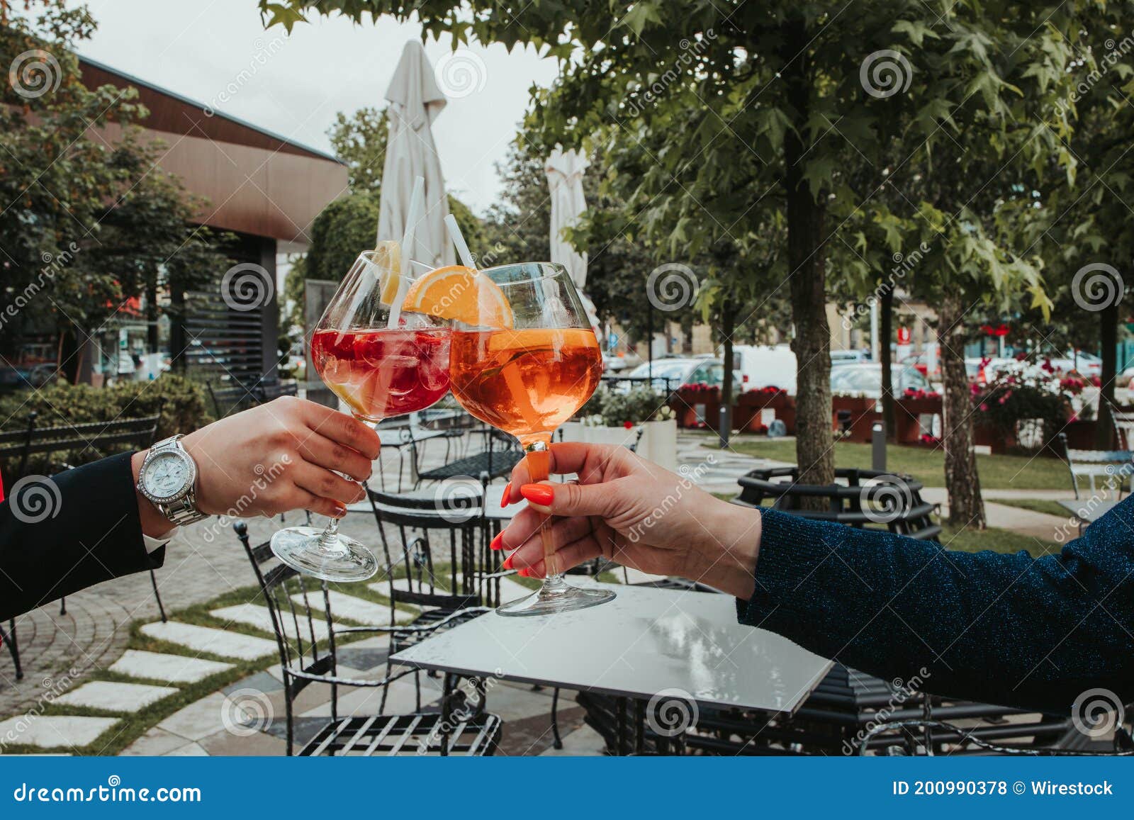 People S Hands Cheering with Cocktails Stock Photo - Image of cheering ...