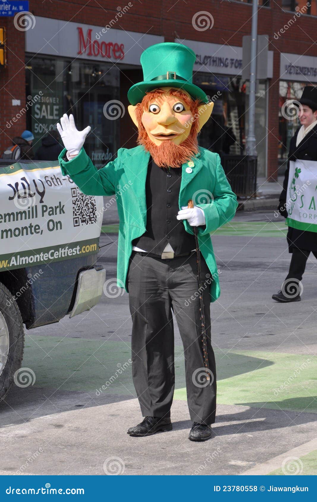 Leprechaun in Saint Patrick S Day Parade Ottawa, Canada Editorial Stock ...