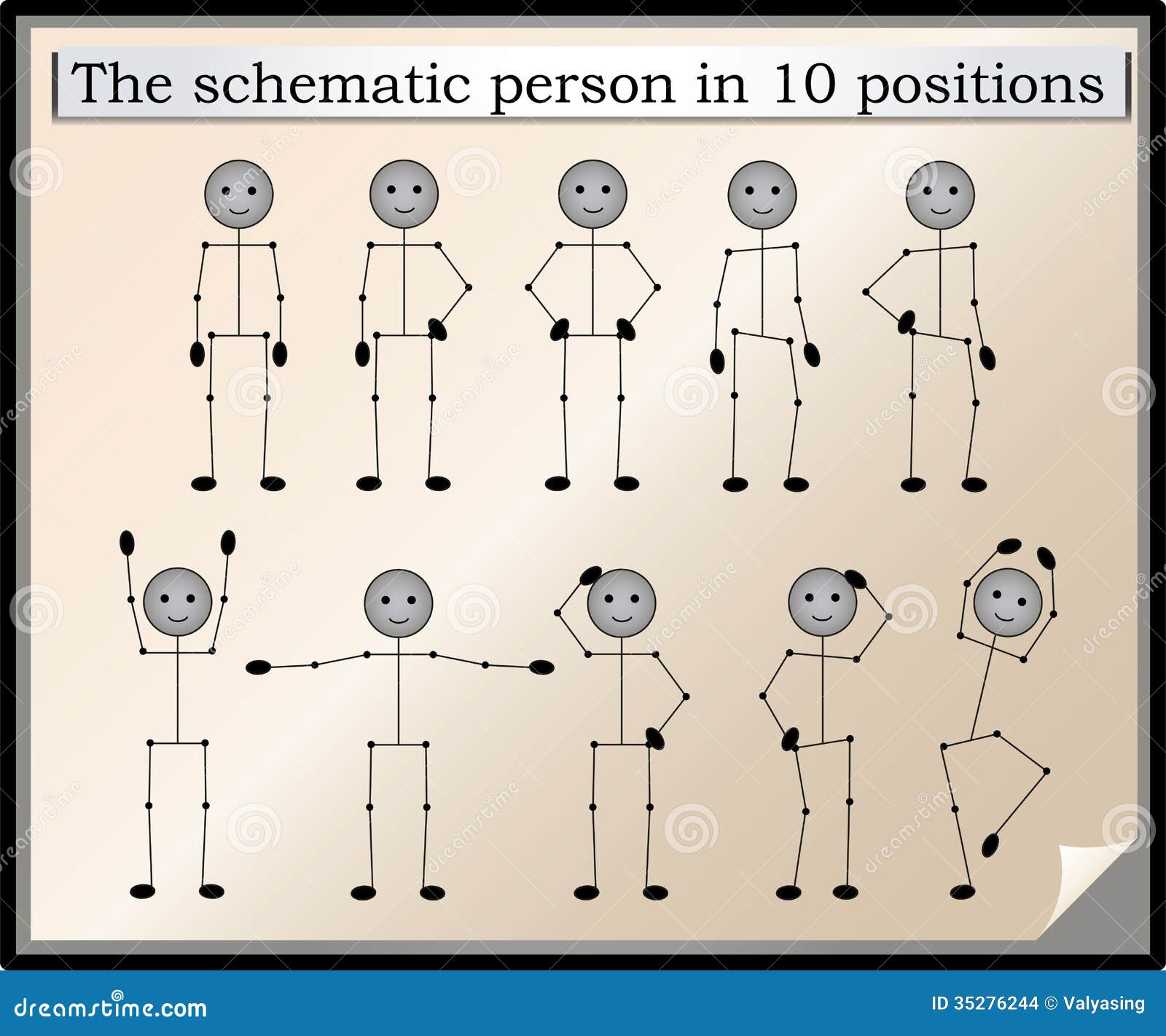 People 10 stock vector. Illustration of scheme, bright - 35276244