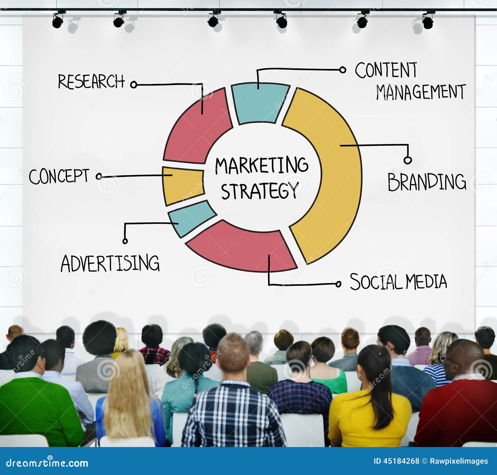 People in a Seminar about Marketing Strategy Stock Photo - Image of ...