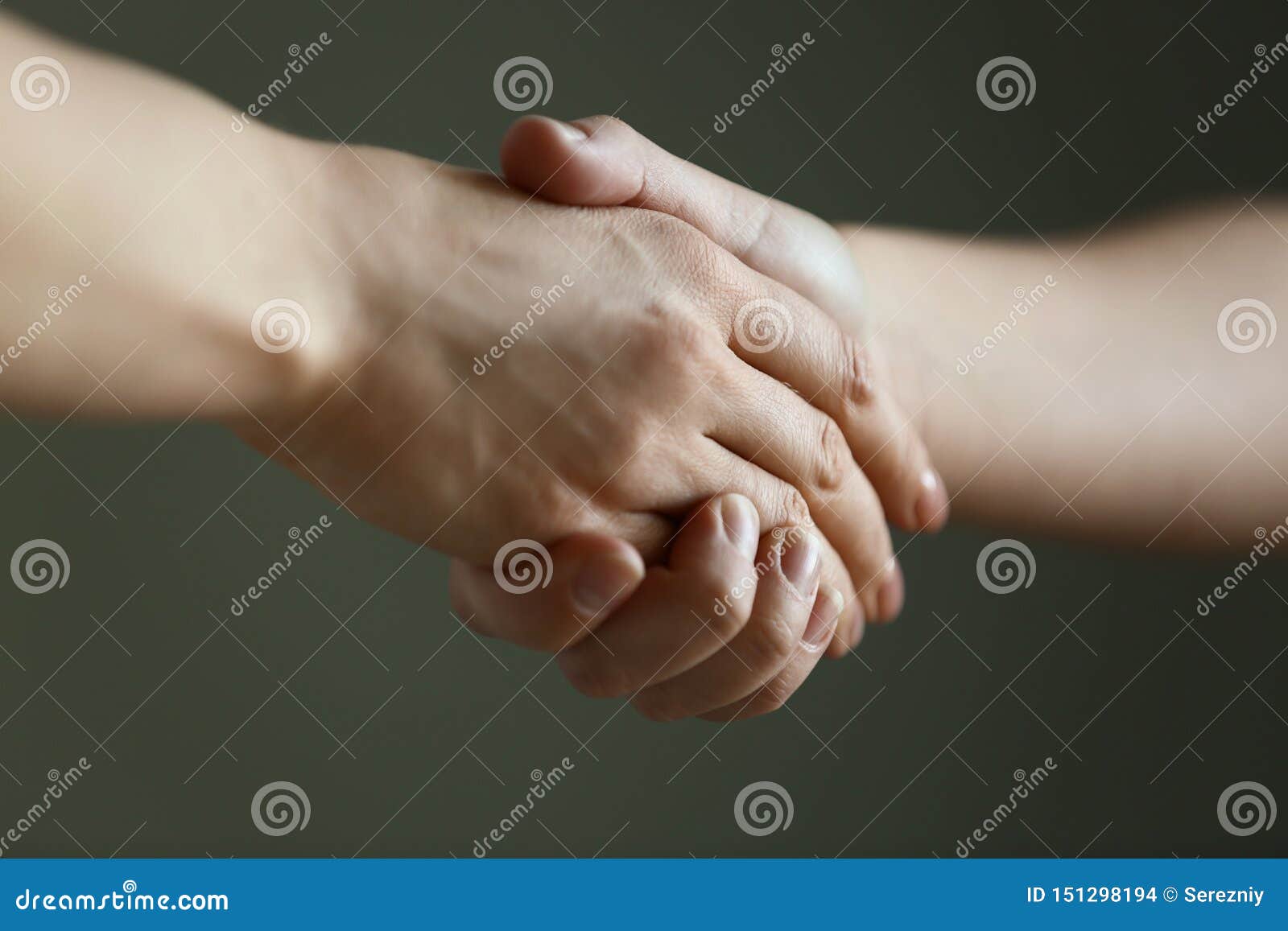 People Shaking Hands on Grey Background Stock Photo - Image of greeting ...