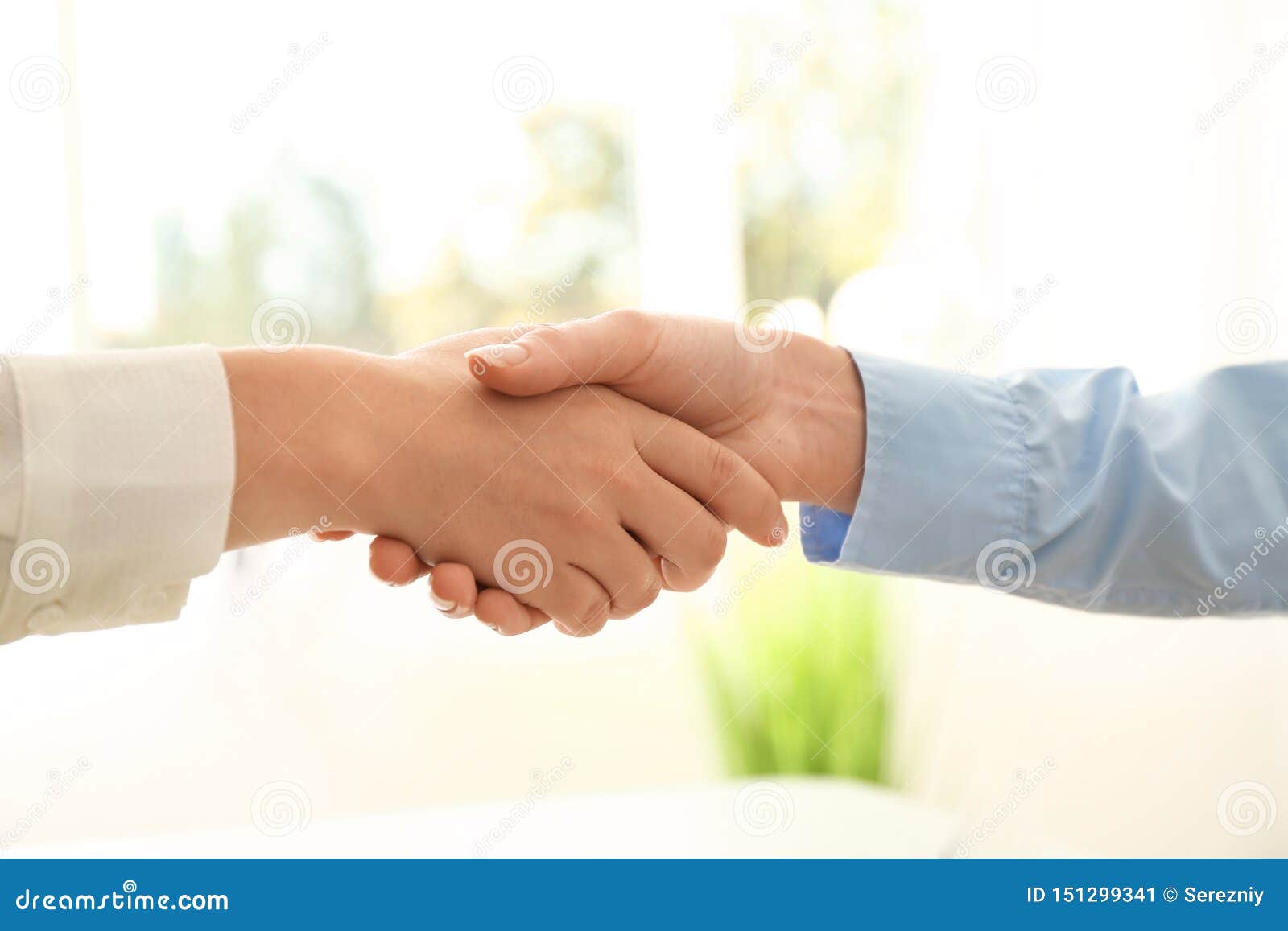 People Shaking Hands in Office Stock Image - Image of cooperation ...