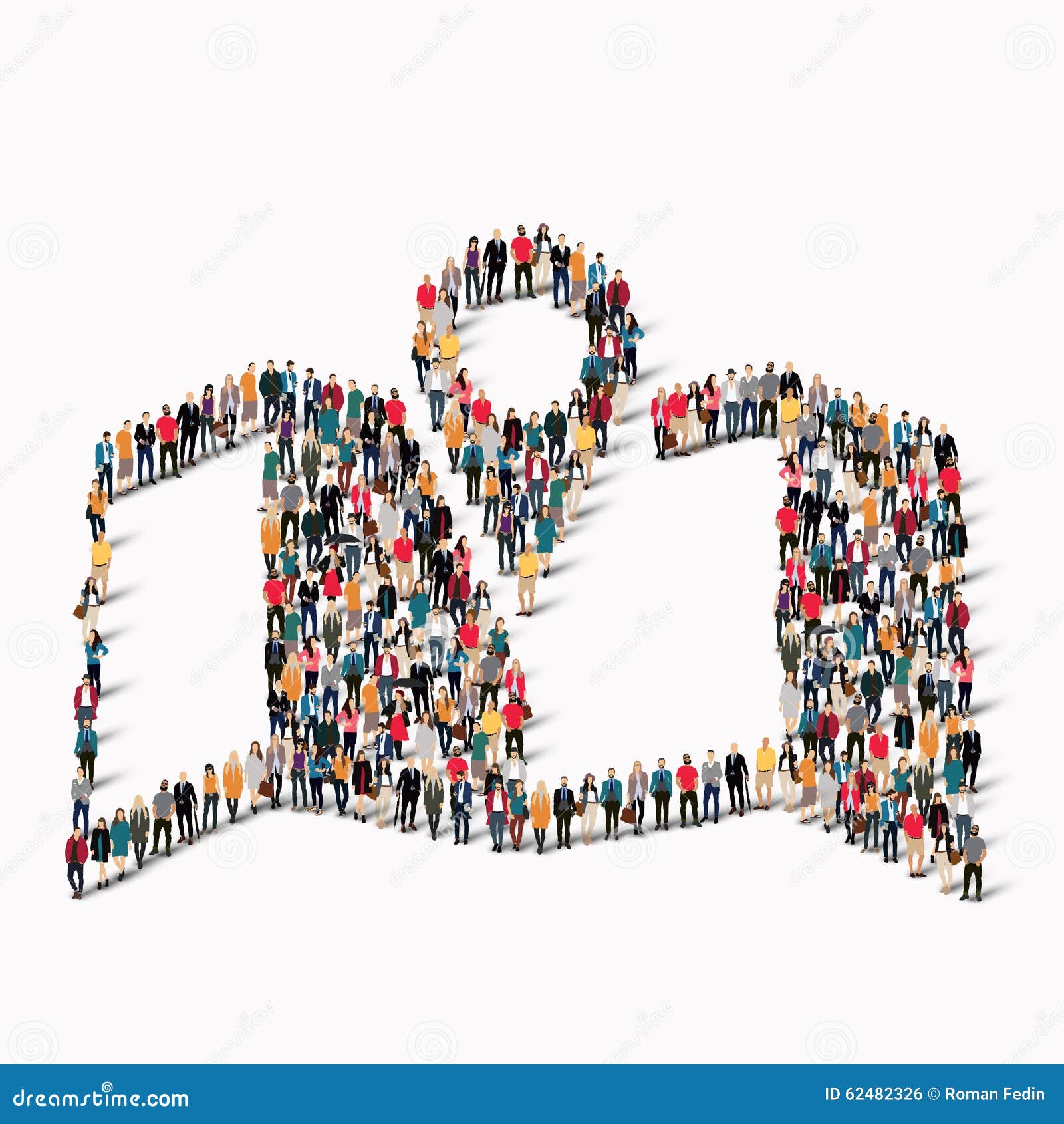 People shape map pointer stock vector. Illustration of guide - 62482326