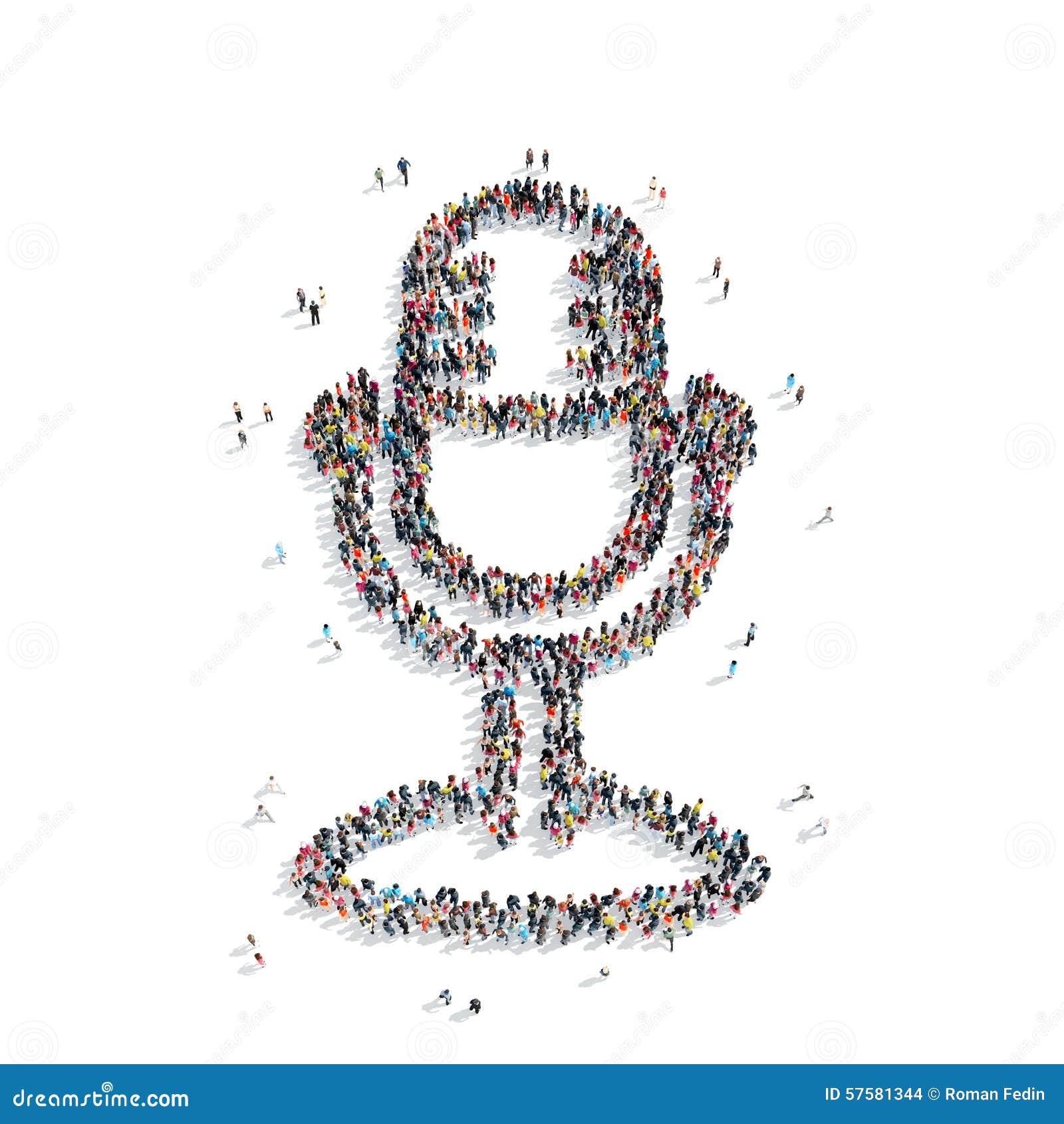 Mic Microphone Cartoon Illustration Icon | CartoonDealer.com #248766056