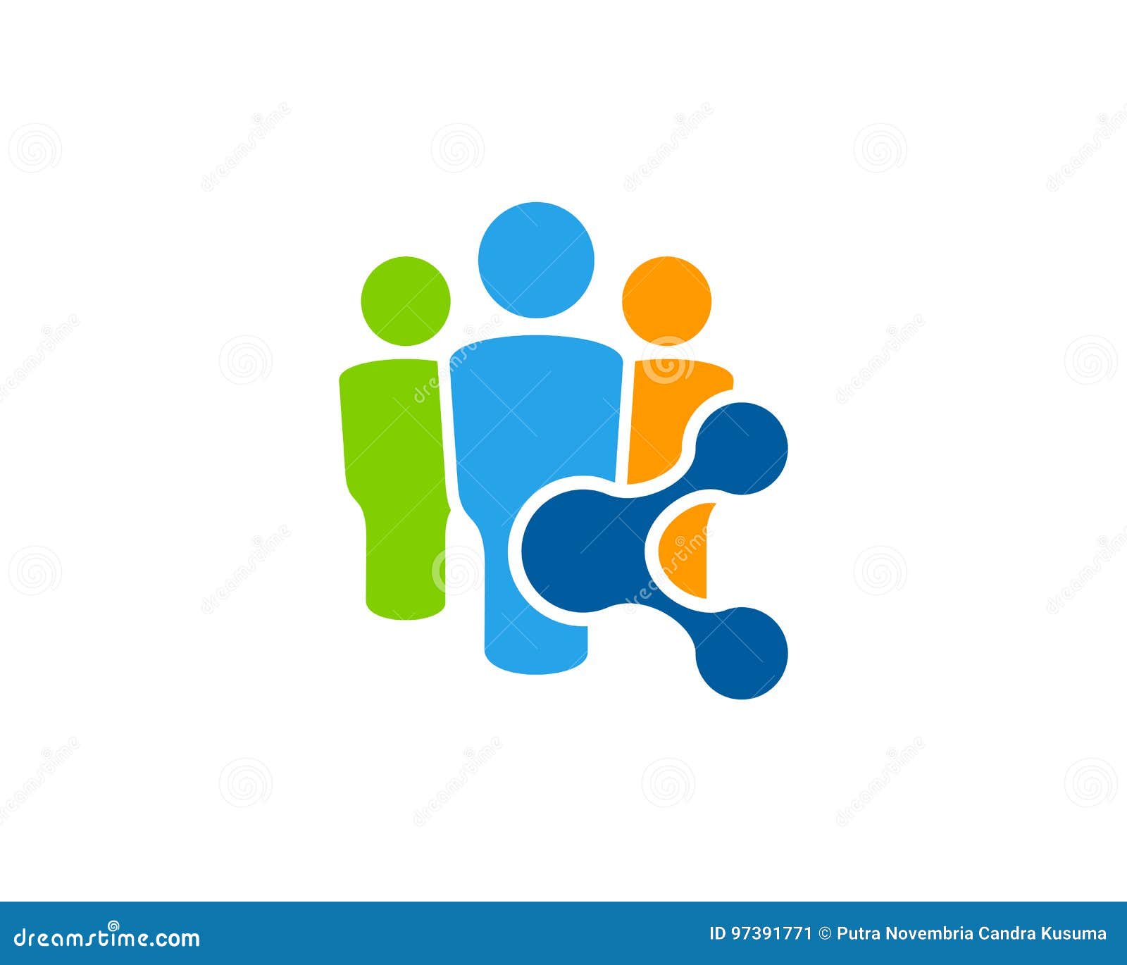 People Share Icon Logo Design Element Stock Vector - Illustration of ...