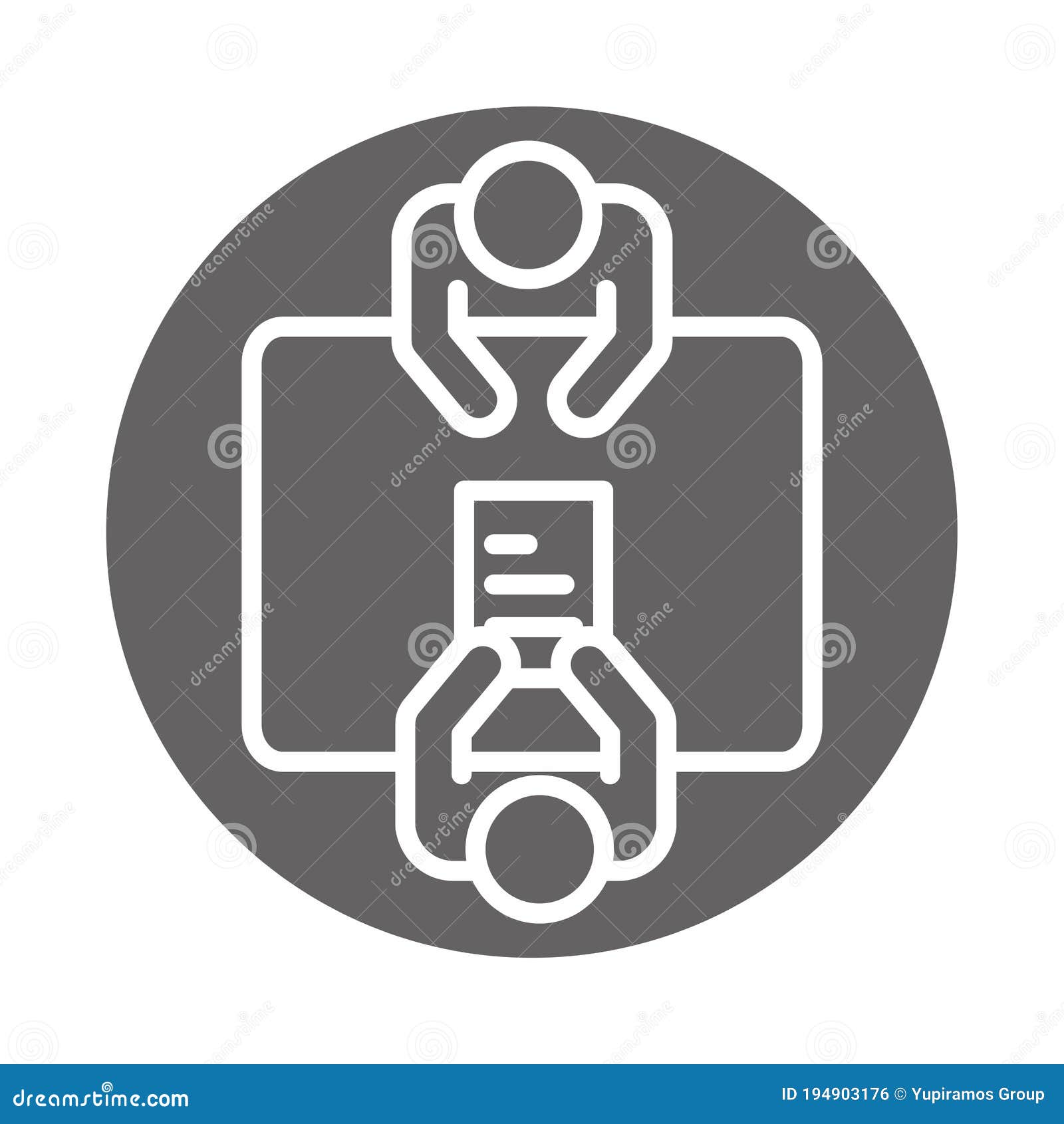 People Shared Working, Coworking Office Business Workspace, Block and ...