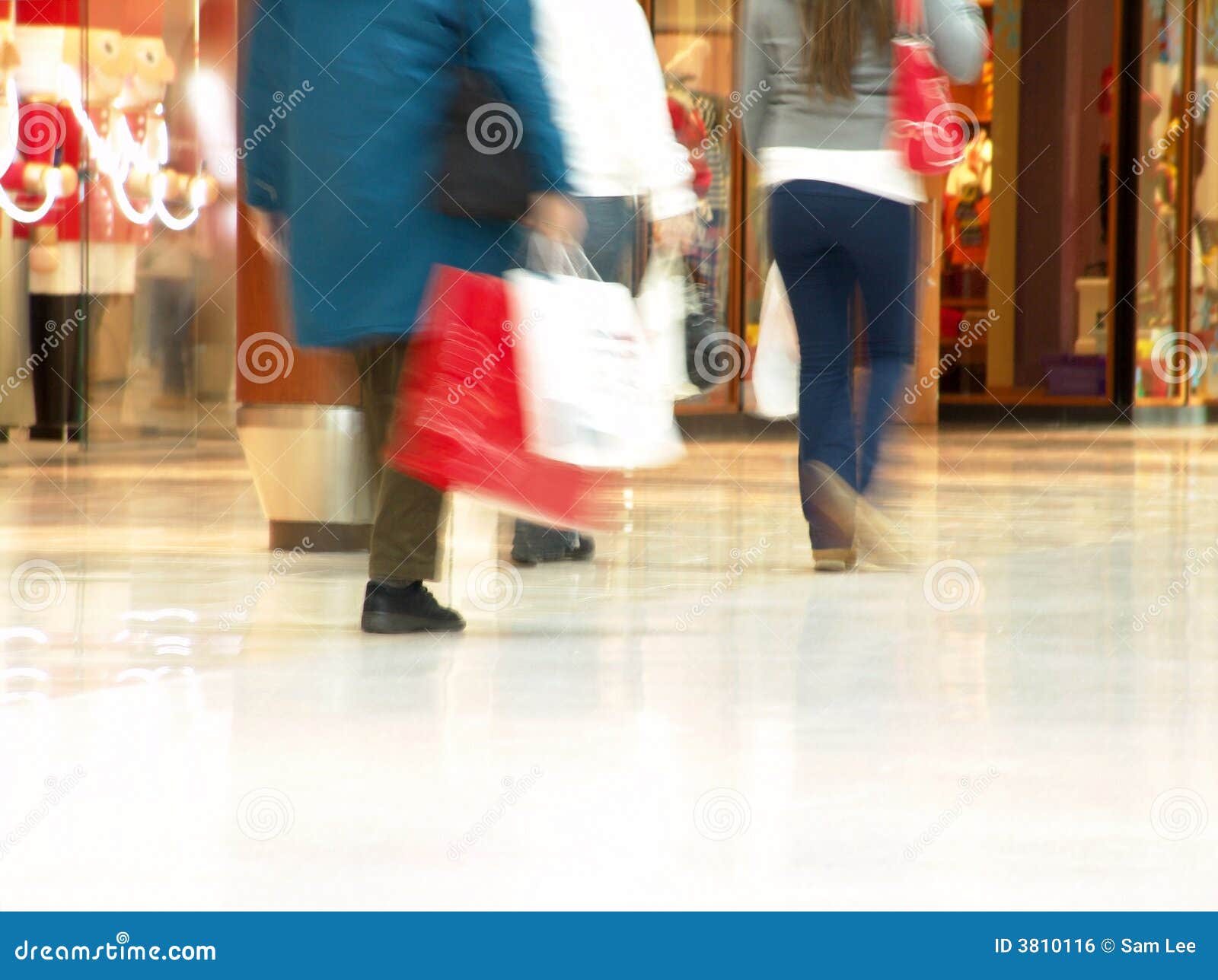 People Shopping stock photo. Image of lady, consumerism - 3810116