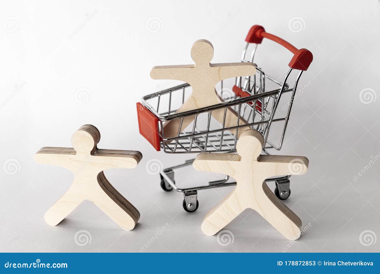People Should Keep Distance in the Shop Stock Image - Image of people ...