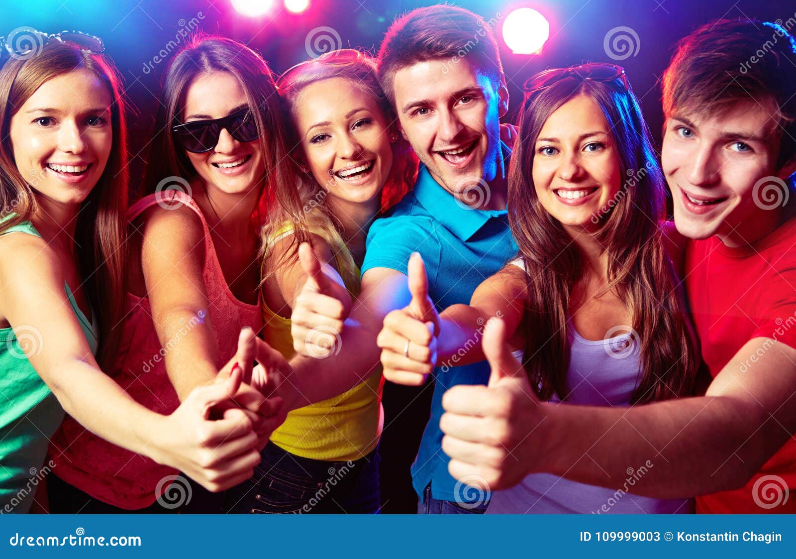 People show thumb up stock image. Image of glamour, expression - 109999003