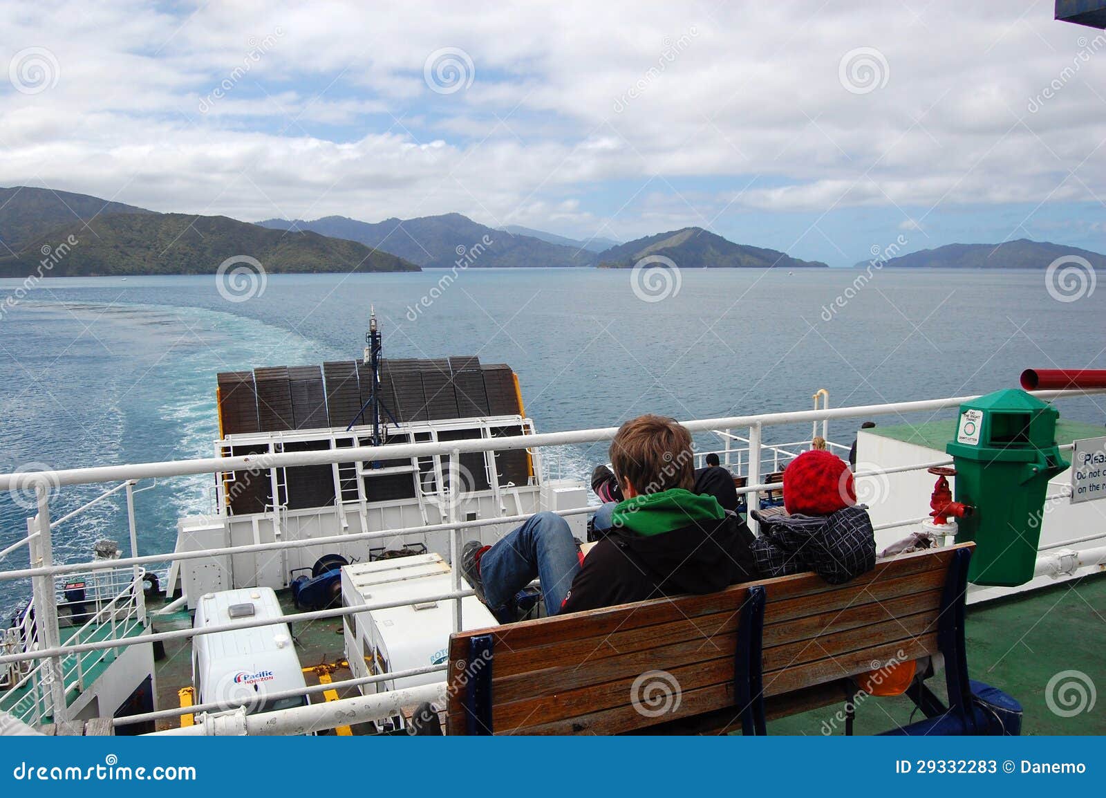 People sit on ship bench editorial stock photo. Image of people - 29332283