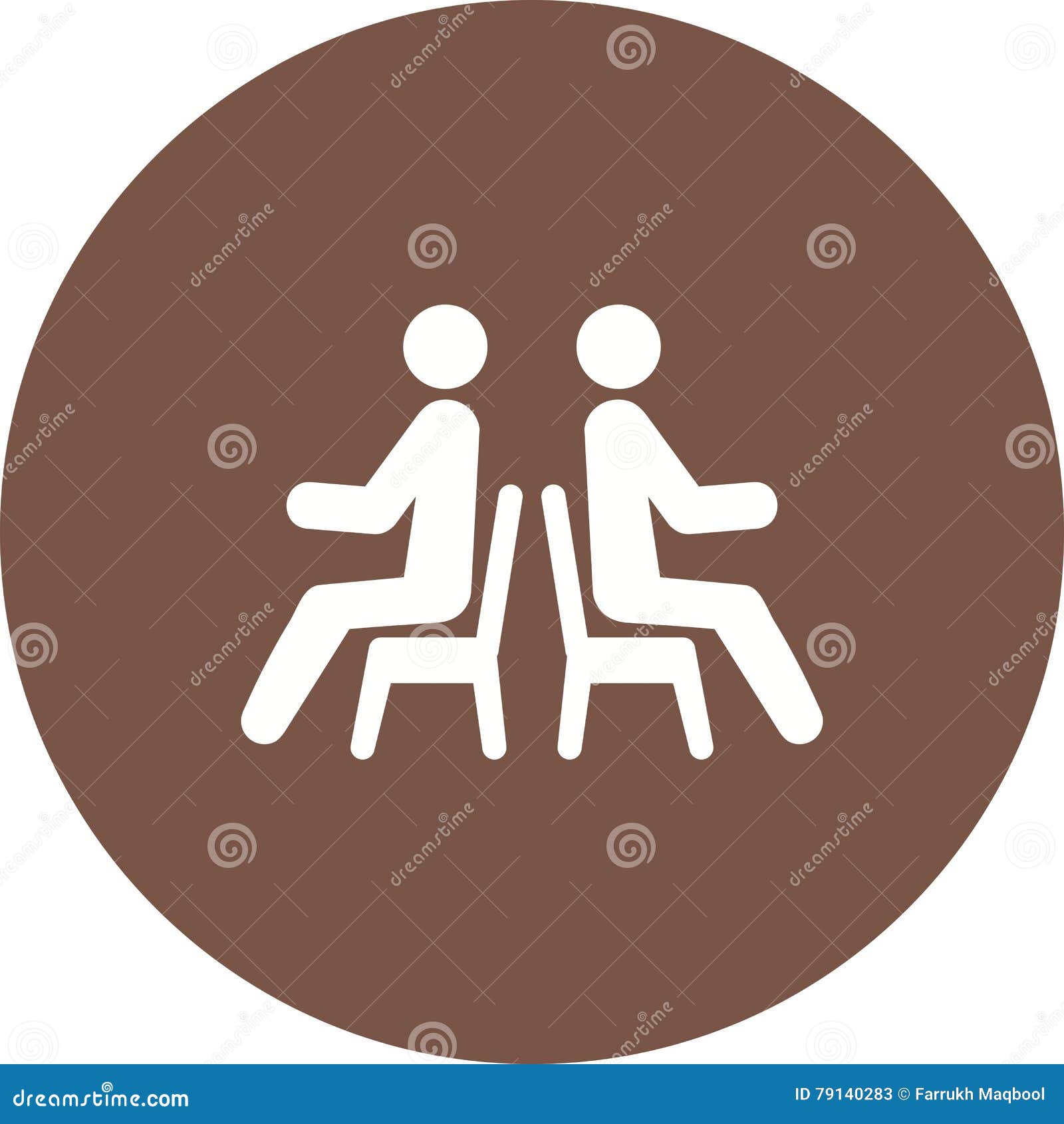People Sitting stock vector. Illustration of team, chair - 79140283