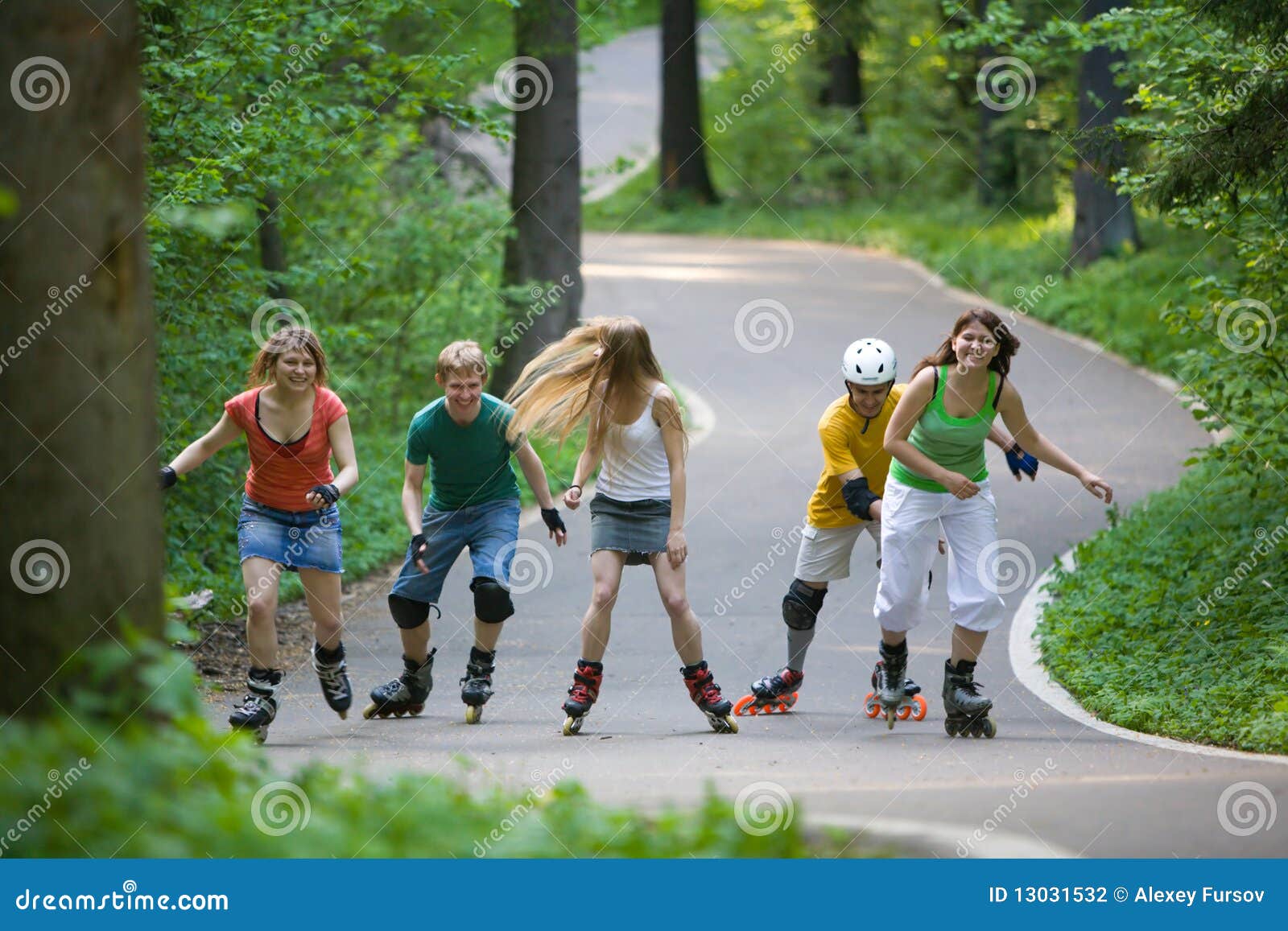 People skating at park stock photo. Image of holiday - 13031532