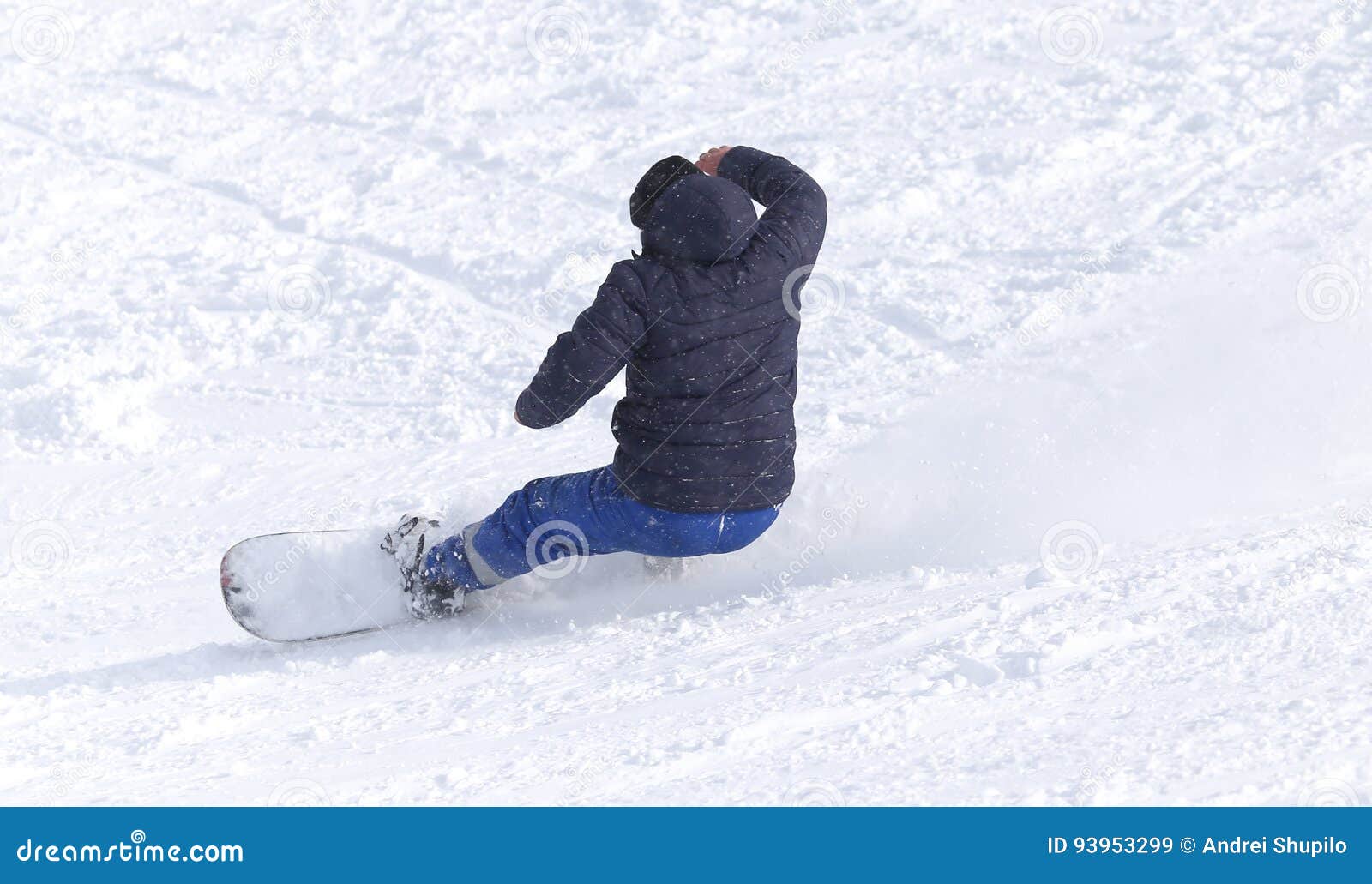 People Snowboarding on the Snow Stock Image - Image of snowboarding ...
