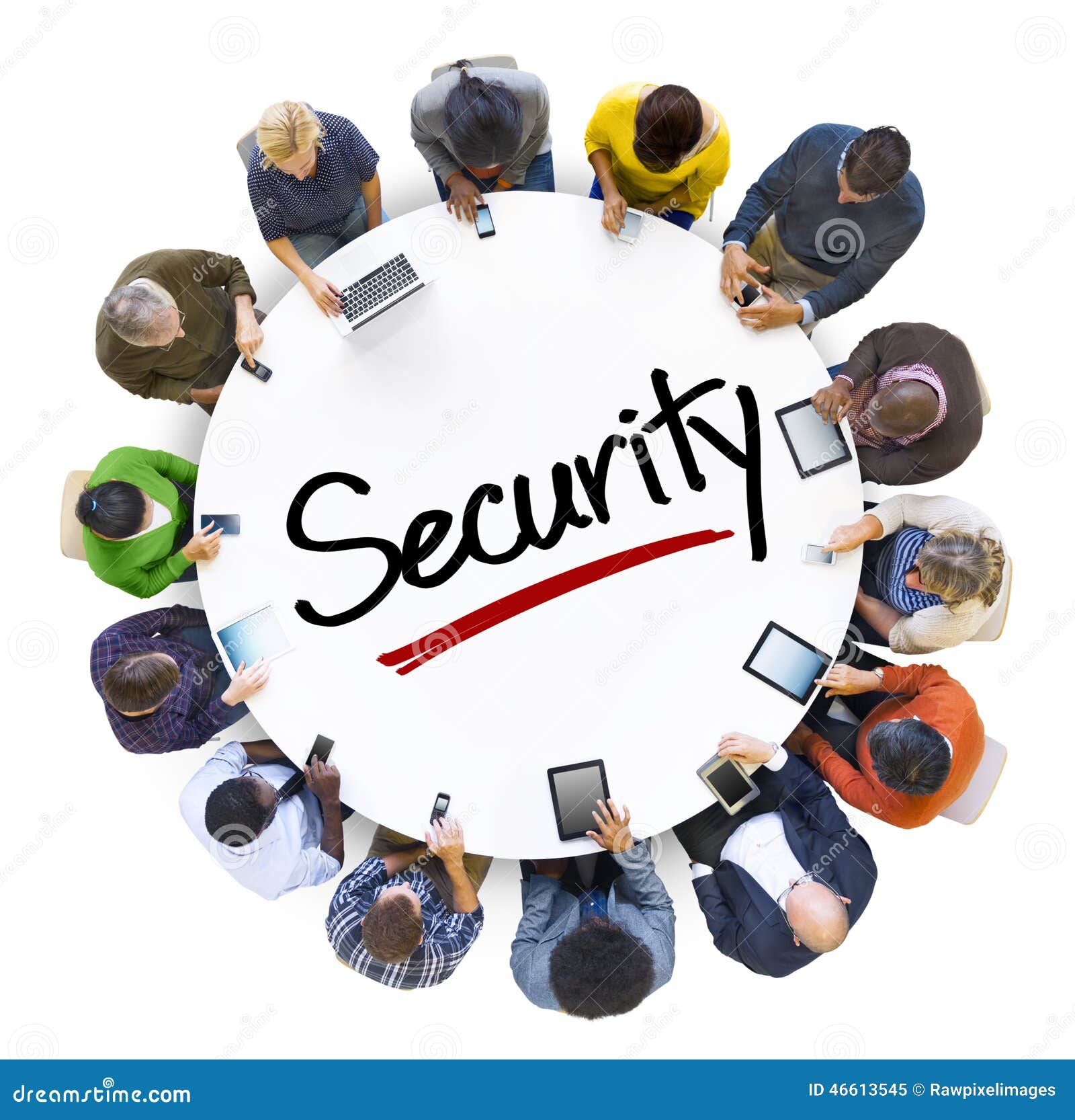 People Social Networking And Security Concept Stock Image Image Of
