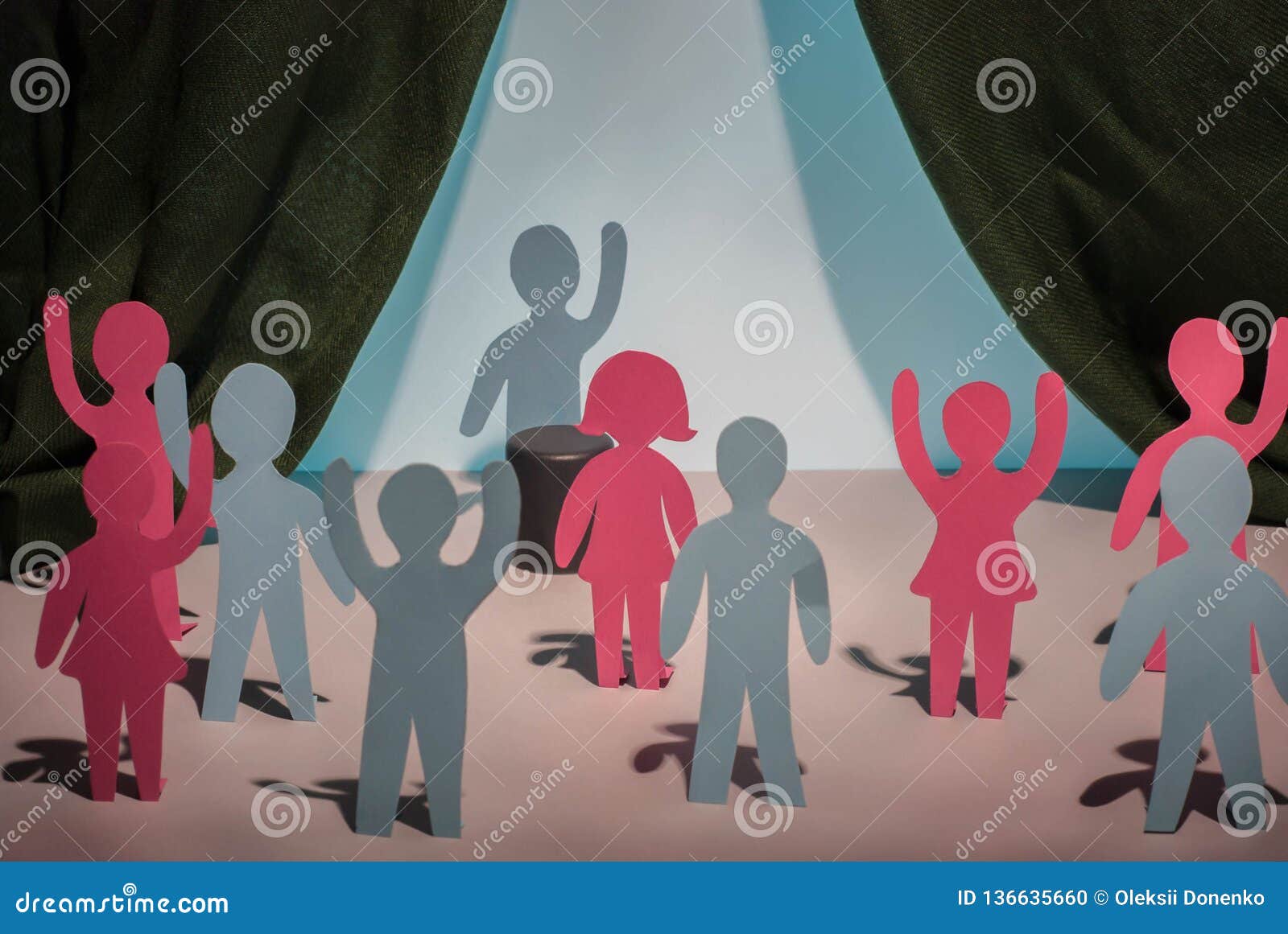 People Speaking To an Audience about Global Issues Stock Photo - Image ...