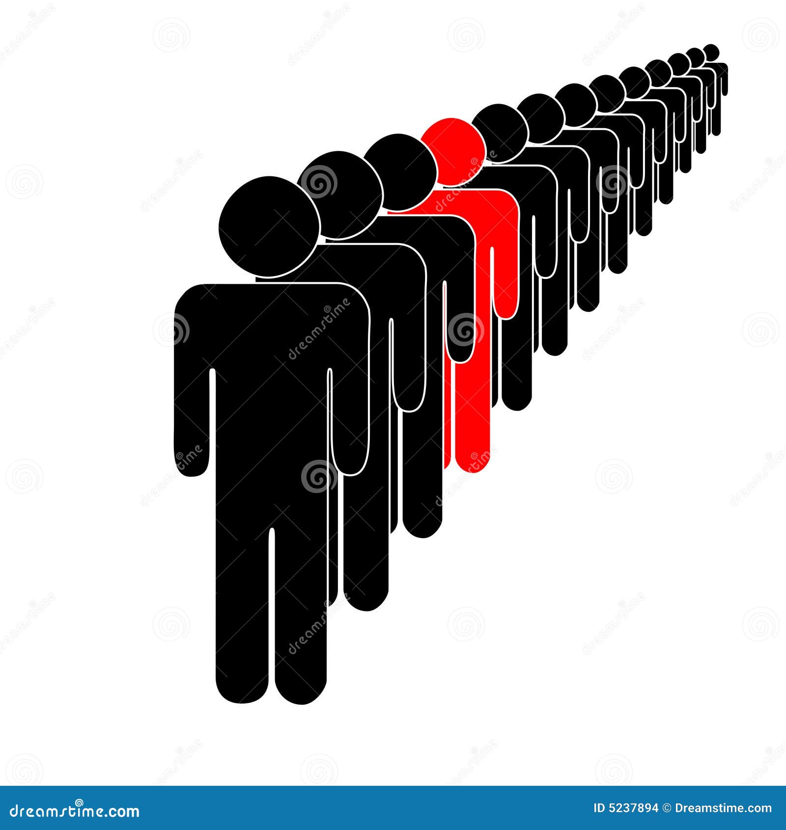 People stand in a queue stock illustration. Illustration of employees ... People stand in a queue stock illustration. Illustration of employees ...