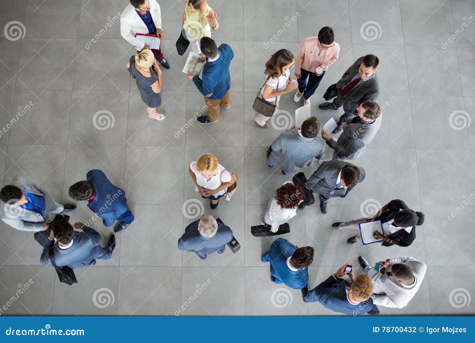 People Standing and Talking on Business Meeting Stock Photo - Image of ...