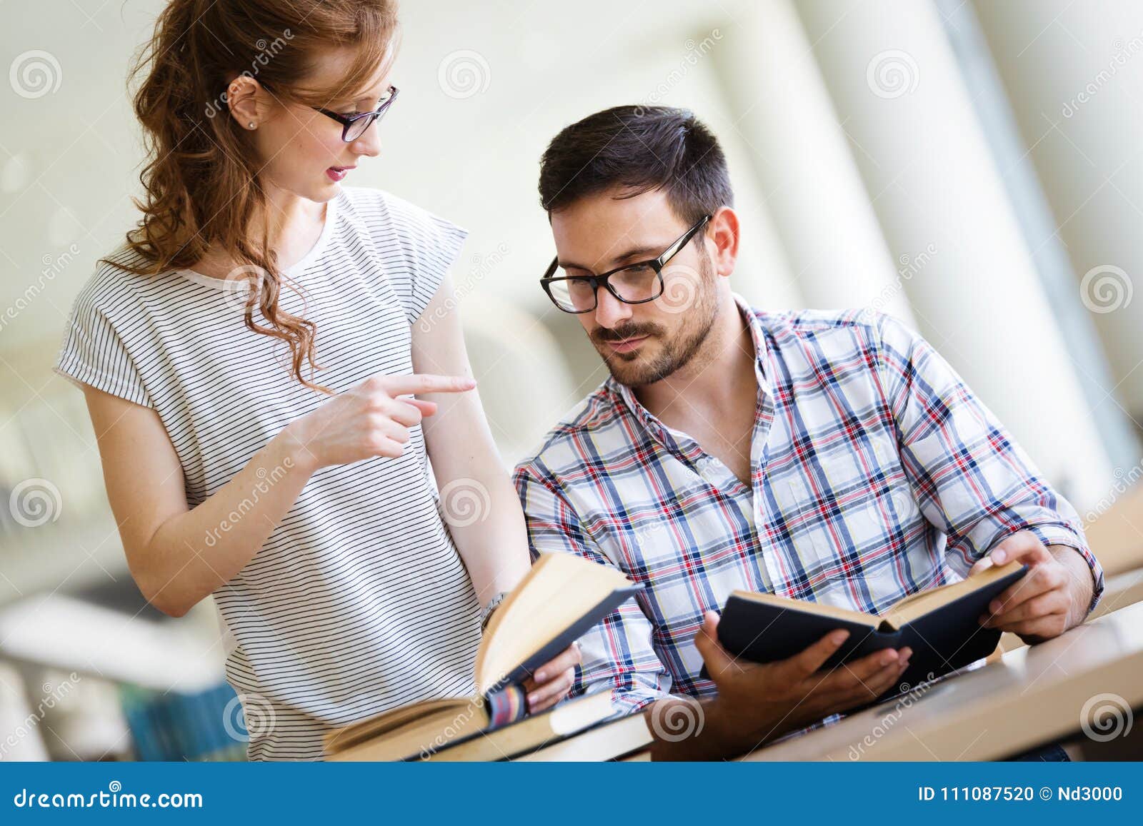 People studying together stock photo. Image of friend - 111087520