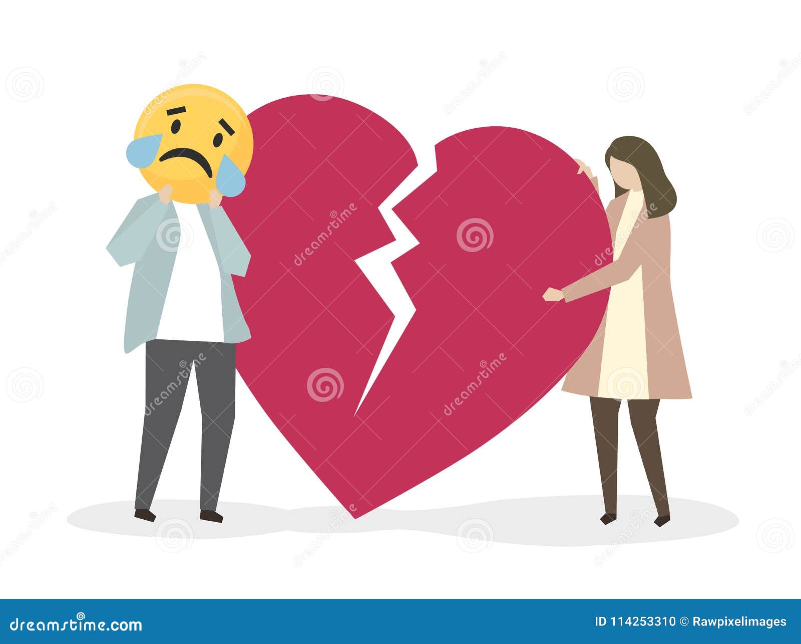 People Are Suffering Hand Drawn Vector Illustration In Cartoon Comic ...