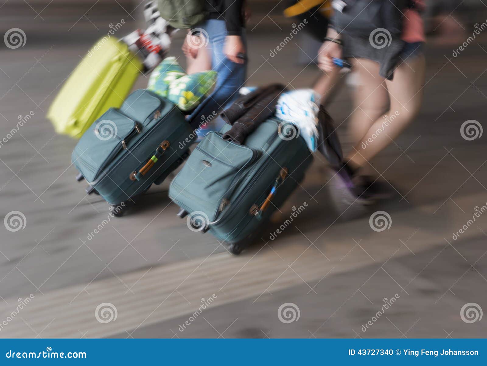 People with suitcases stock photo. Image of luggage, people - 43727340