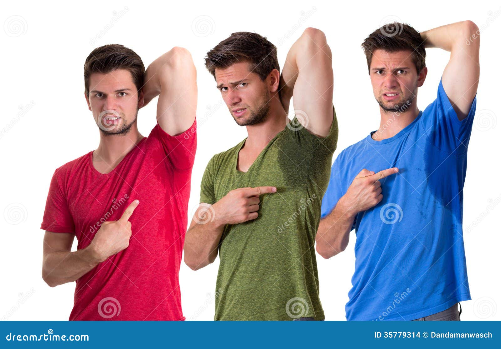 People Sweating Very Badly Under Armpit Stock Photo - Image of finger ...