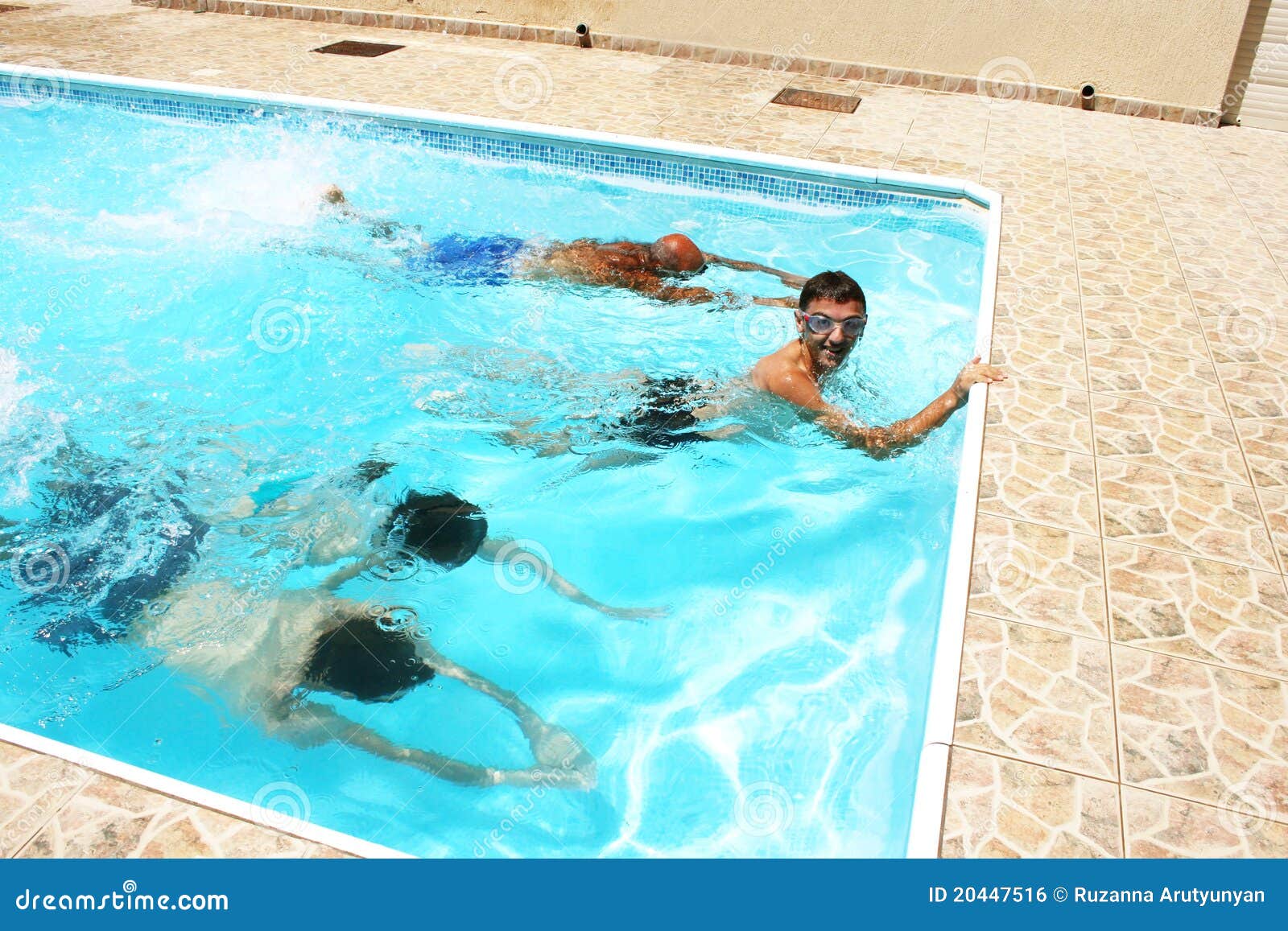 People in swimming pool stock photo. Image of modern - 20447516
