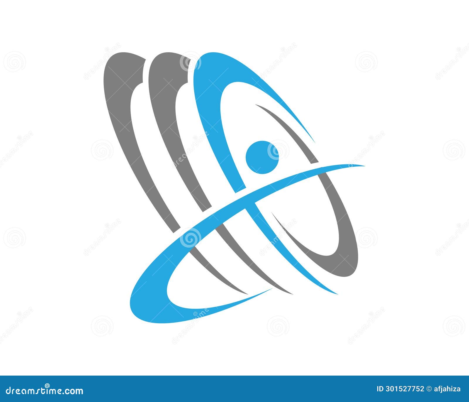 People Swoosh Crescent Logo Icon Template Stock Vector - Illustration ...