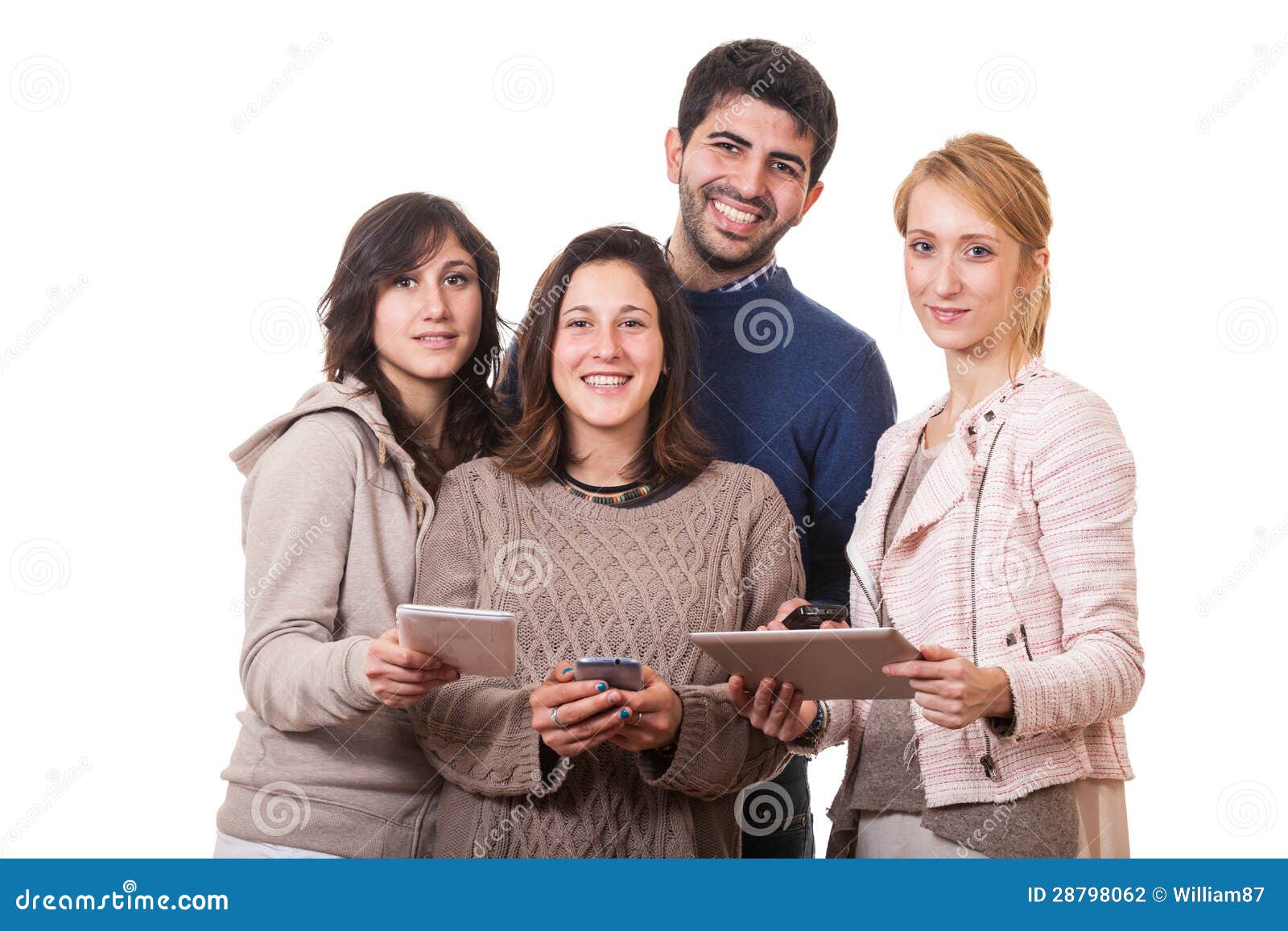 People with Tablet PC stock photo. Image of caucasian - 28798062