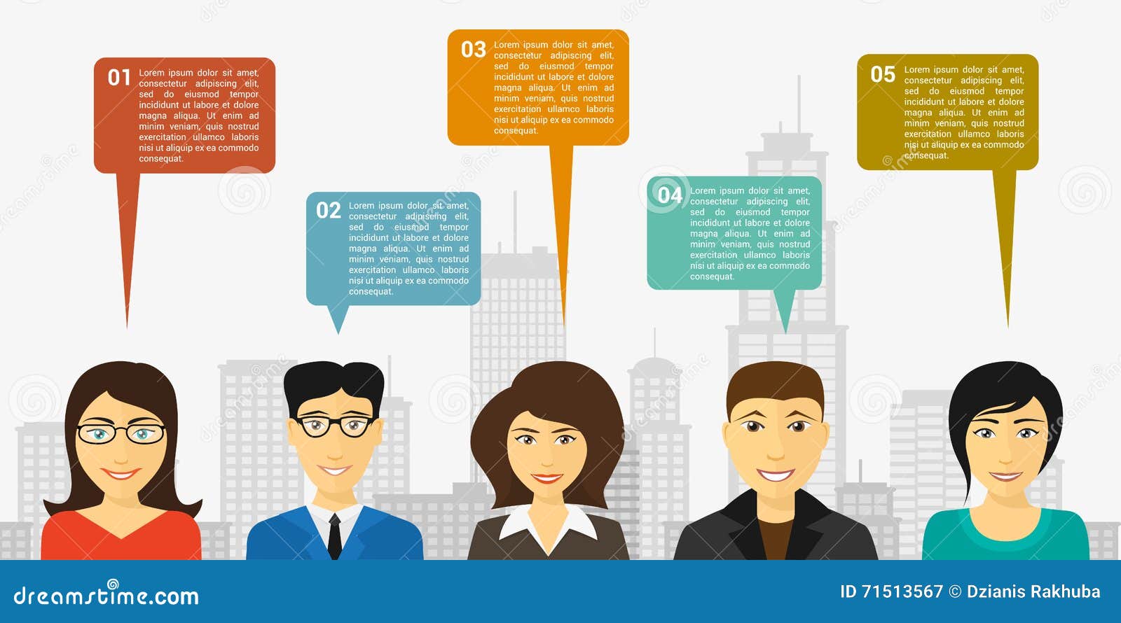 People talk infographic stock vector. Illustration of person - 71513567