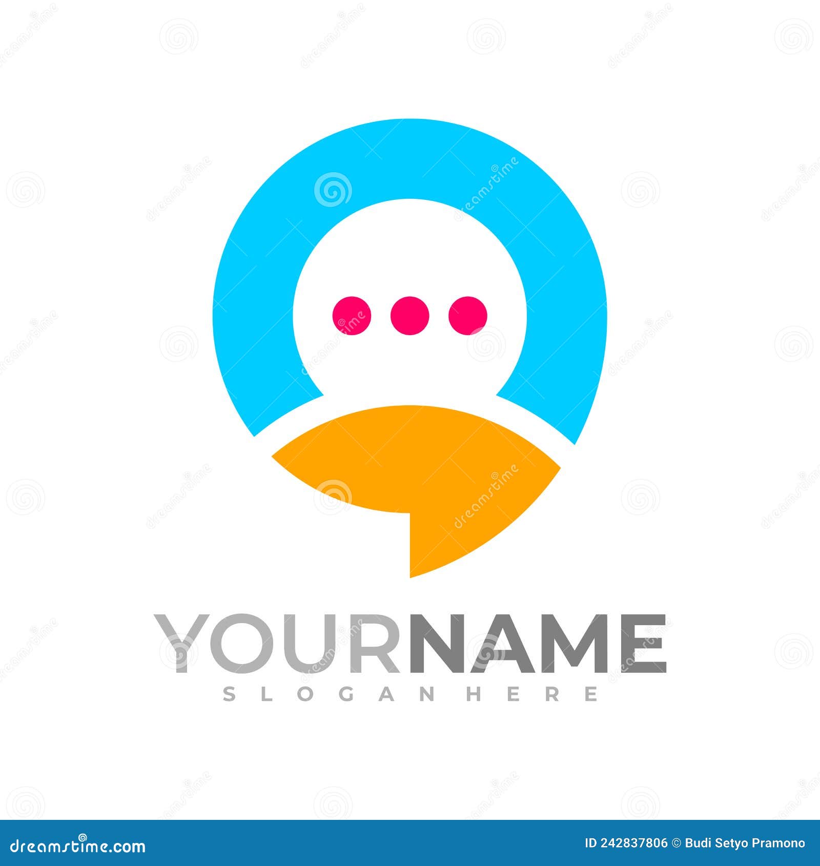 People Talk Logo Vector Template, Creative Consult Logo Design Concepts ...