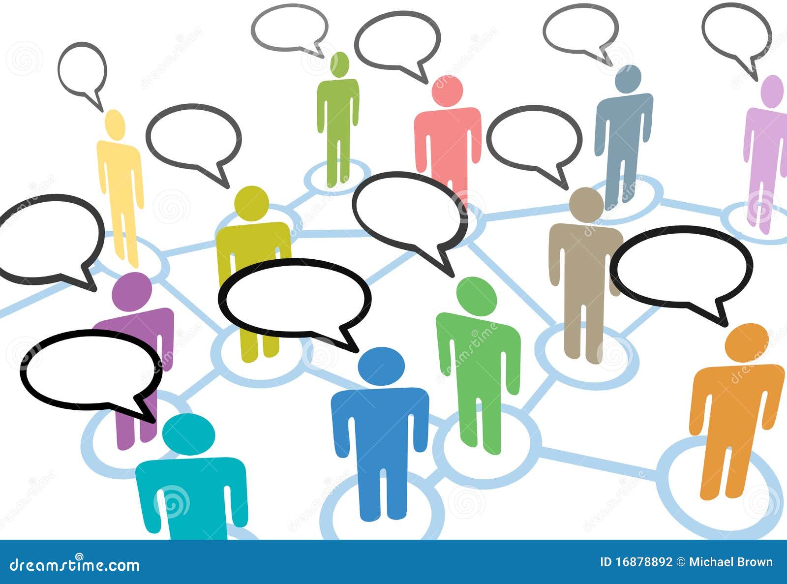 People Talk Social Speech Network Connections Stock Vector ... People Talk Social Speech Network Connections Stock Vector ...